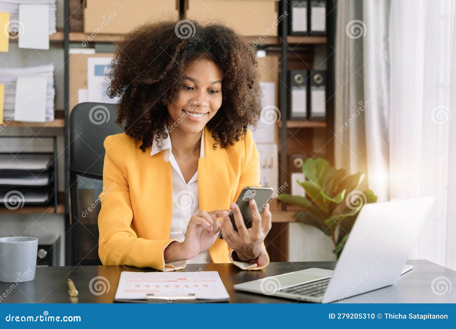Hands Multitasking Woman Using Smartphone, Laptop and Tablet Connecting ...