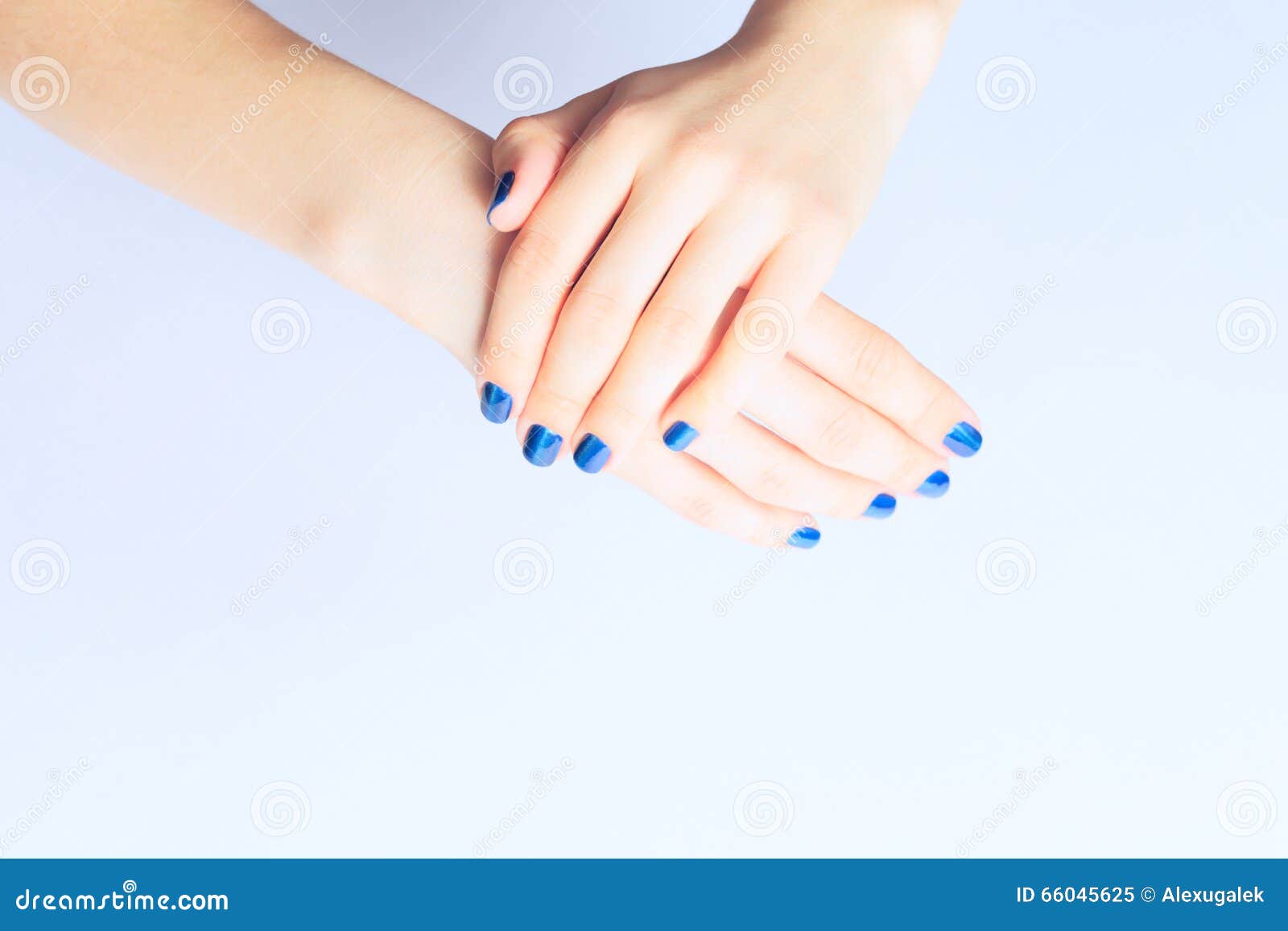 Hands with nail polish stock image. Image of hand, woman - 66045625