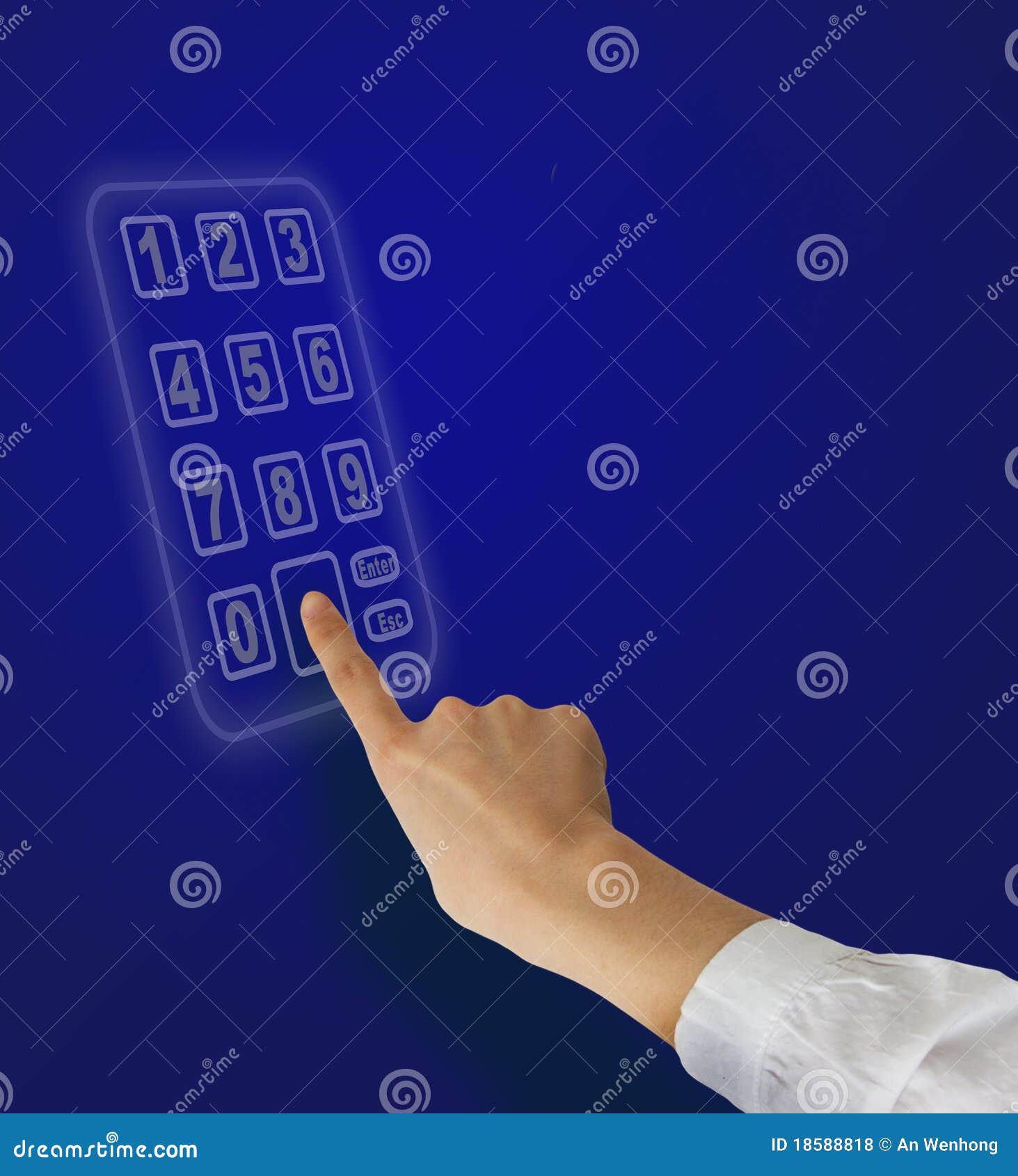 Hands and numeric keypad stock photo. Image of keyboard - 18588818