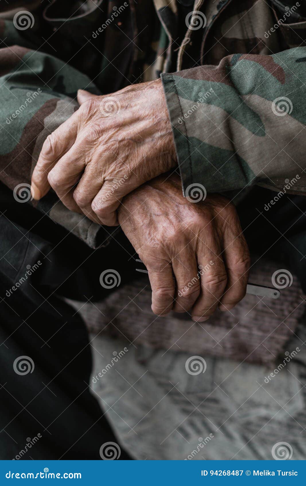 Hands of an old man stock image. Image of portrait, hand - 94268487