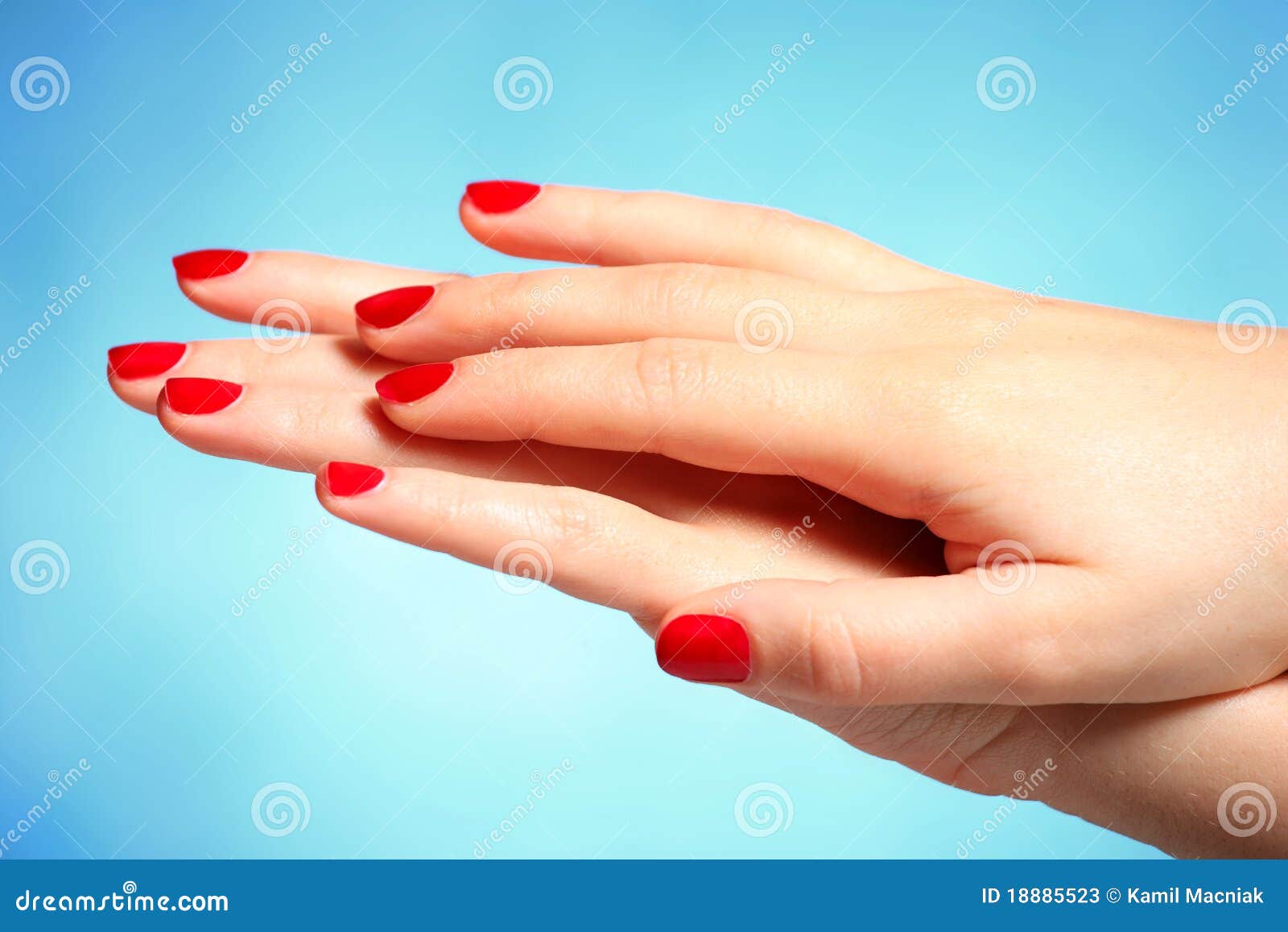 Hands over blue background stock image. Image of person - 18885523