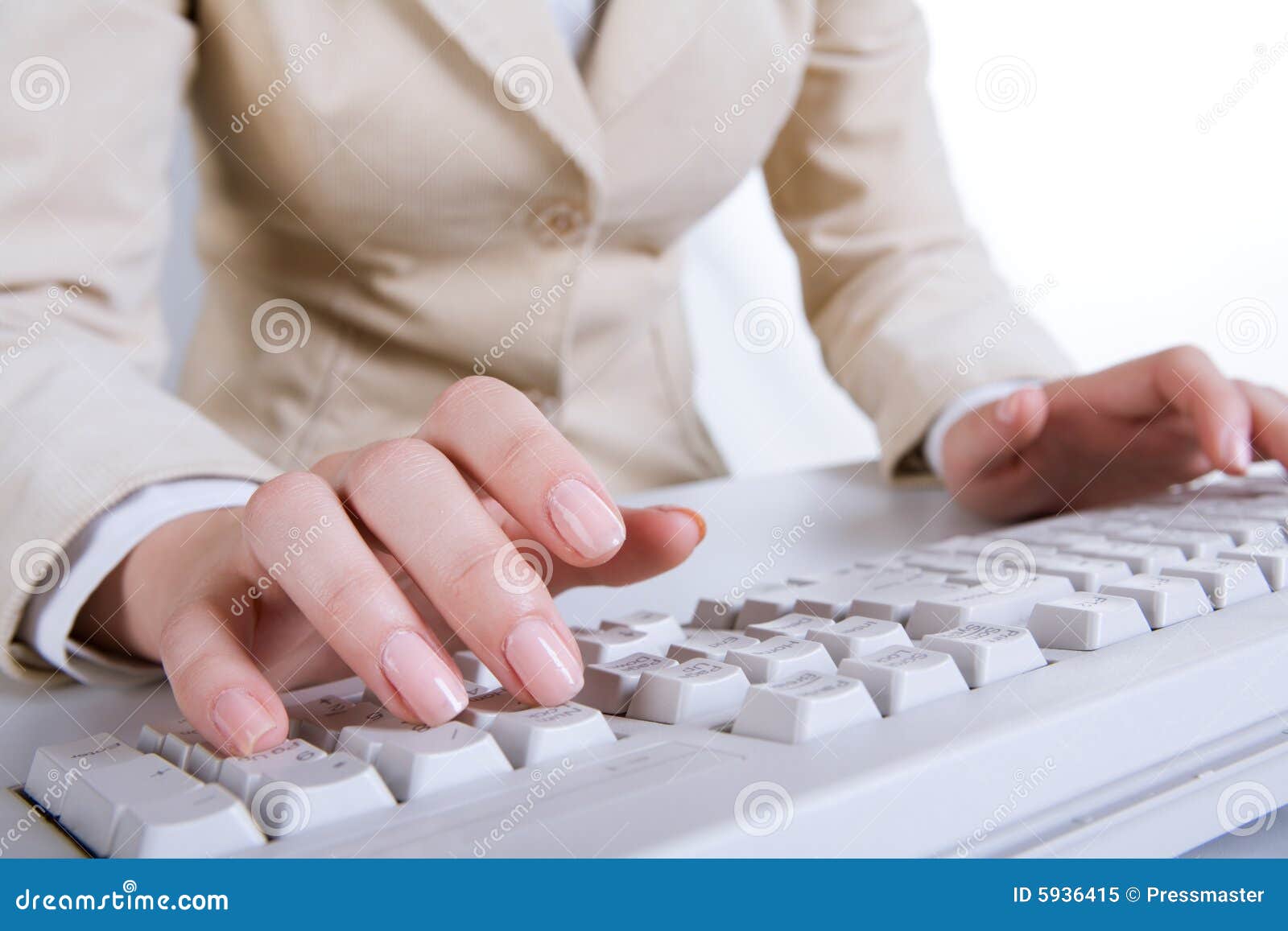 Hands over keyboard stock image. Image of device, internet - 5936415