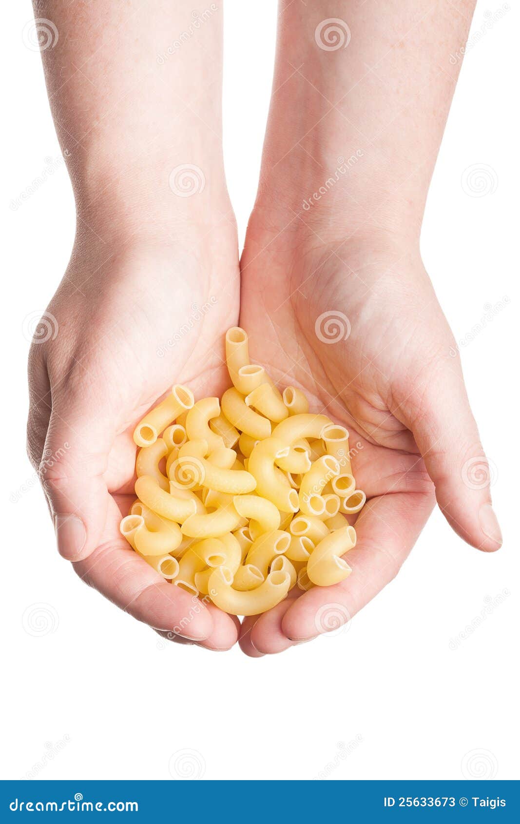 Hands with pasta stock image. Image of healthy, fingers - 25633673