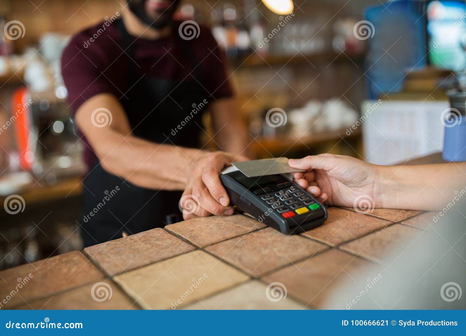 Hands with Payment Terminal and Credit Card Stock Image - Image of cafe ... Hands with Payment Terminal and Credit Card Stock Image - Image of cafe ...