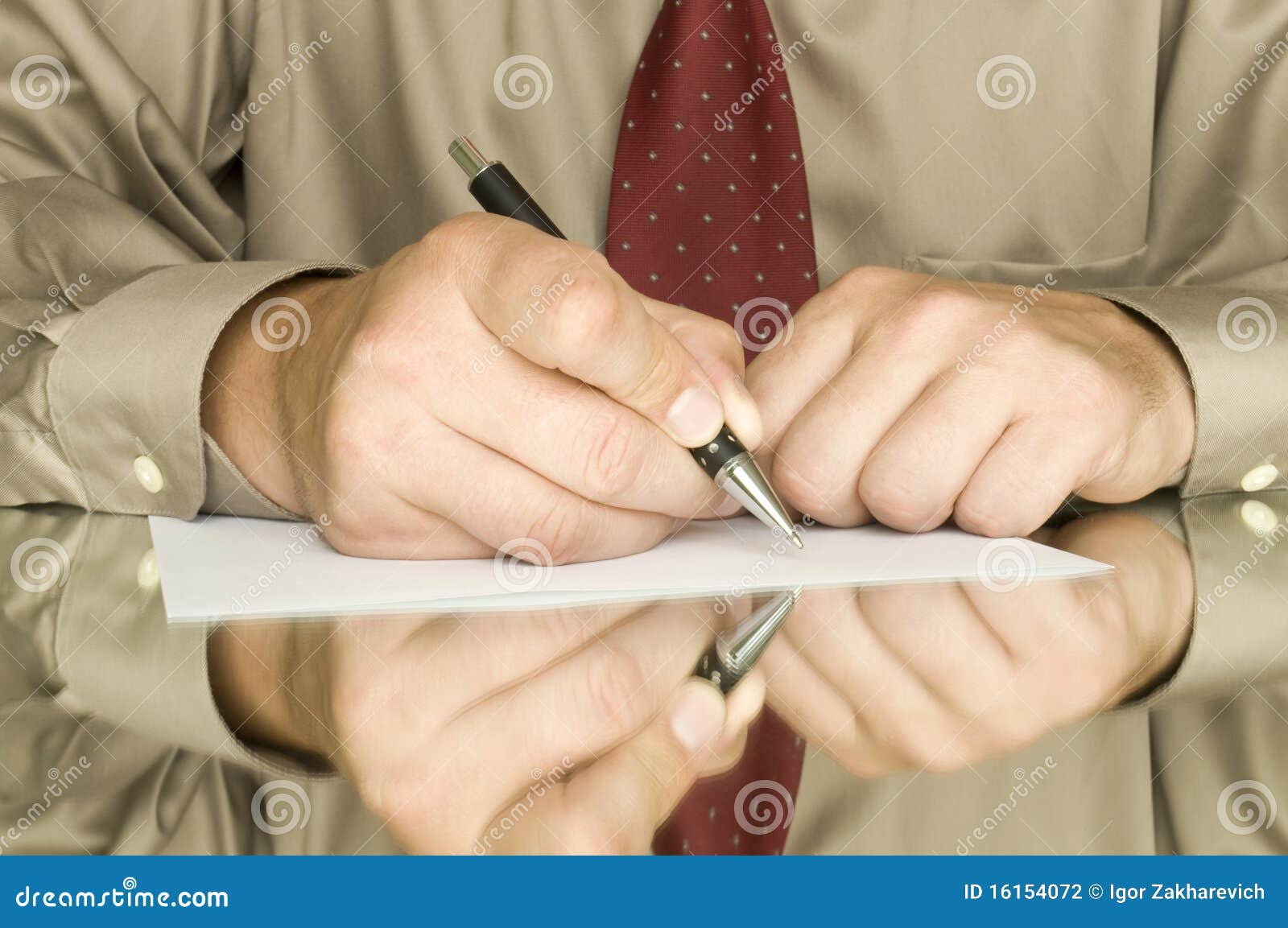 Hands with Pen Writing on the Notebook Stock Photo - Image of writing ...