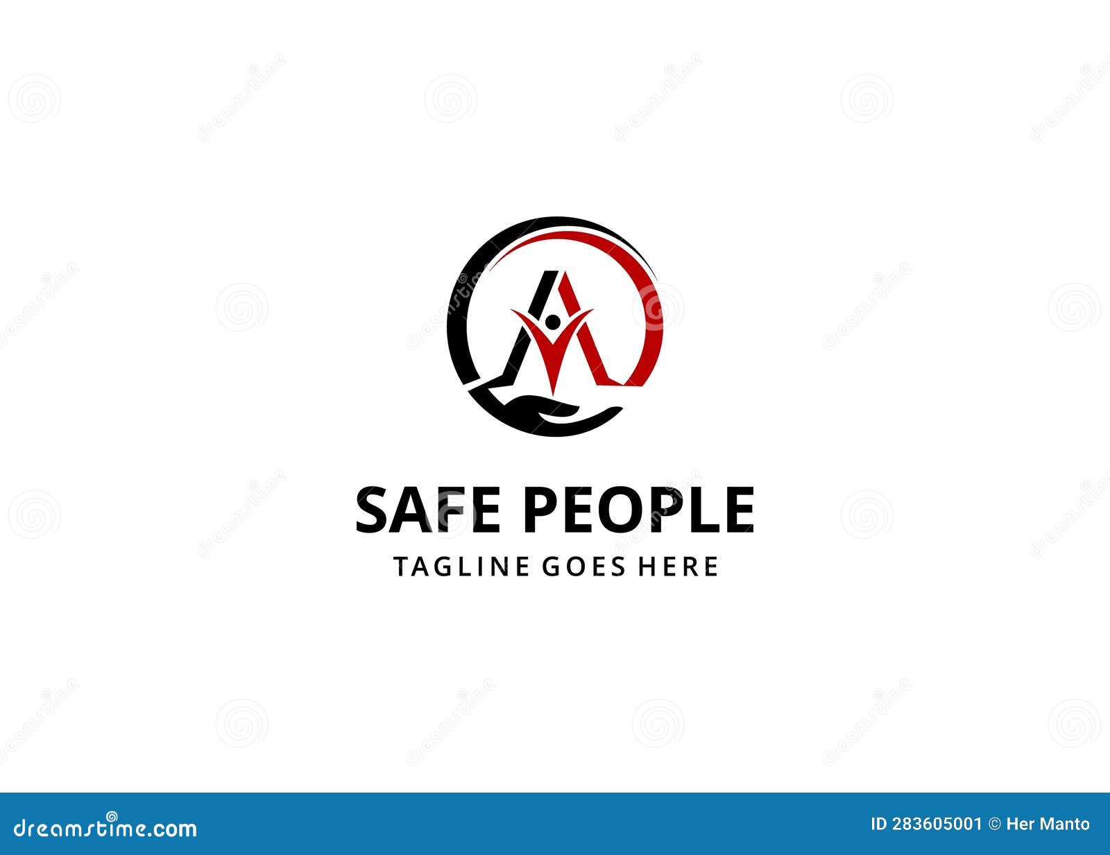 Safe people stock illustration. Illustration of community - 283605001