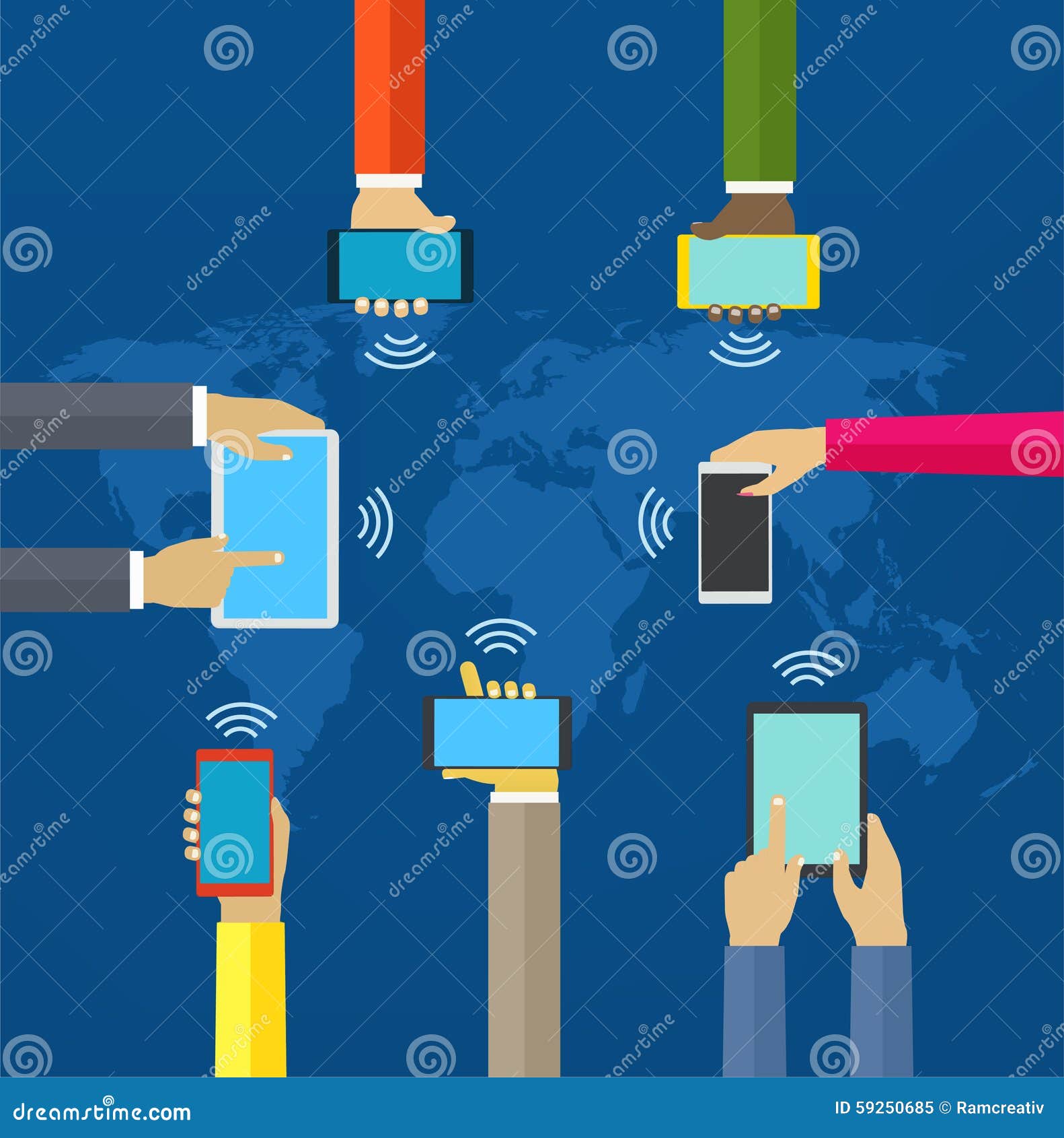 Hands with Phones. Interaction Hands Using Mobile and Other Digital ...