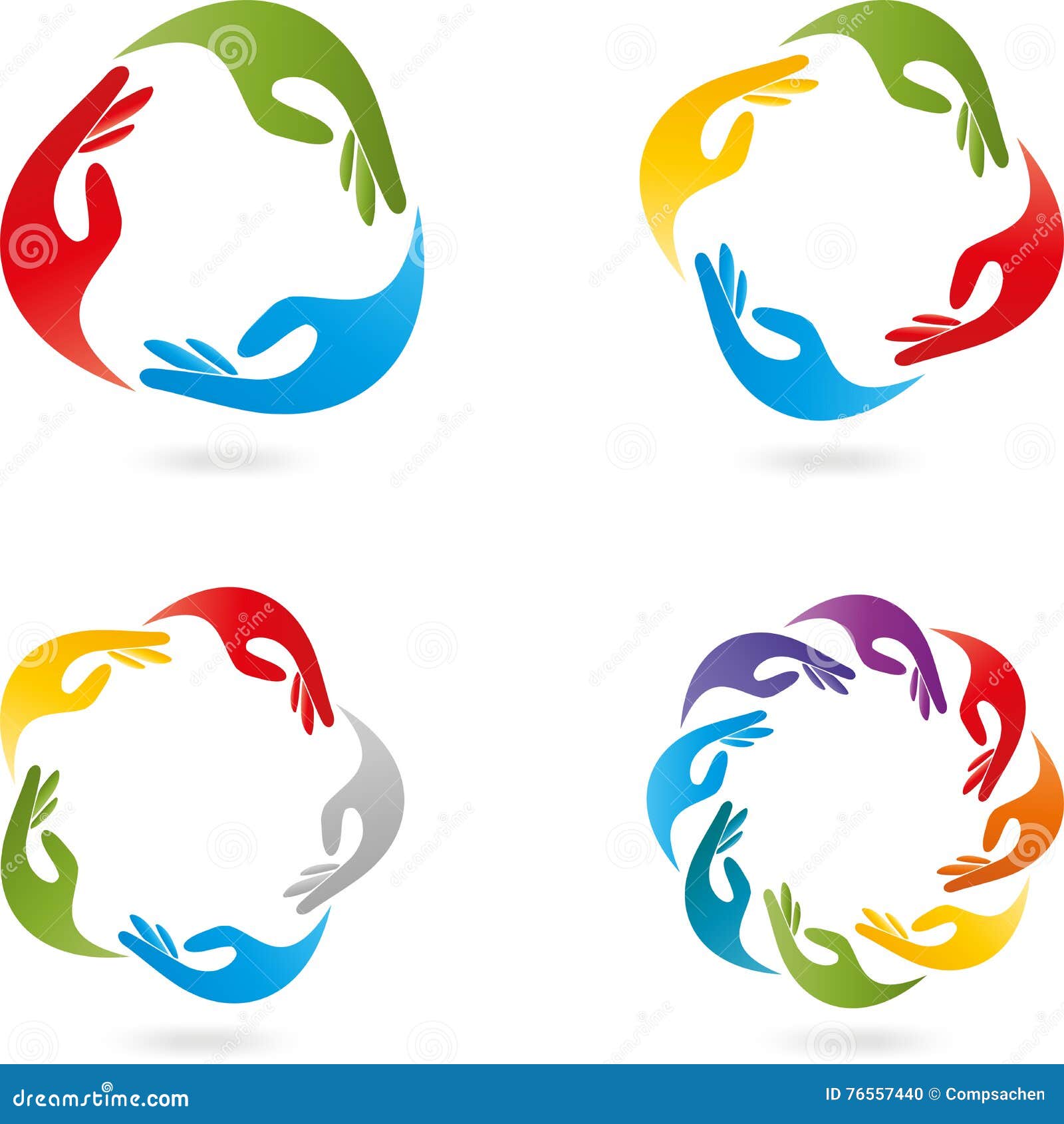 Two Hands, Physiotherapy, Occupational Therapy, Logo Cartoon Vector ...