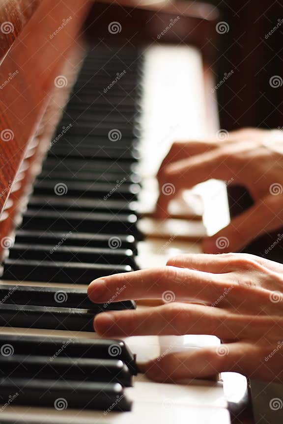 Hands of a pianist stock photo. Image of etude, keys, piano - 2731674