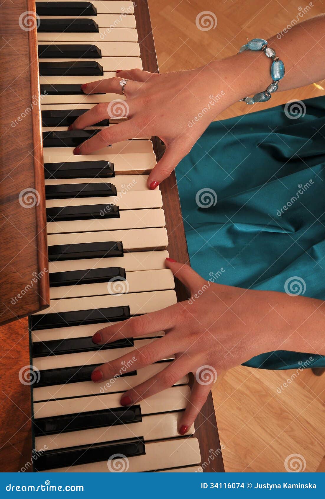 Hands of pianist stock photo. Image of piano, fingers - 34116074