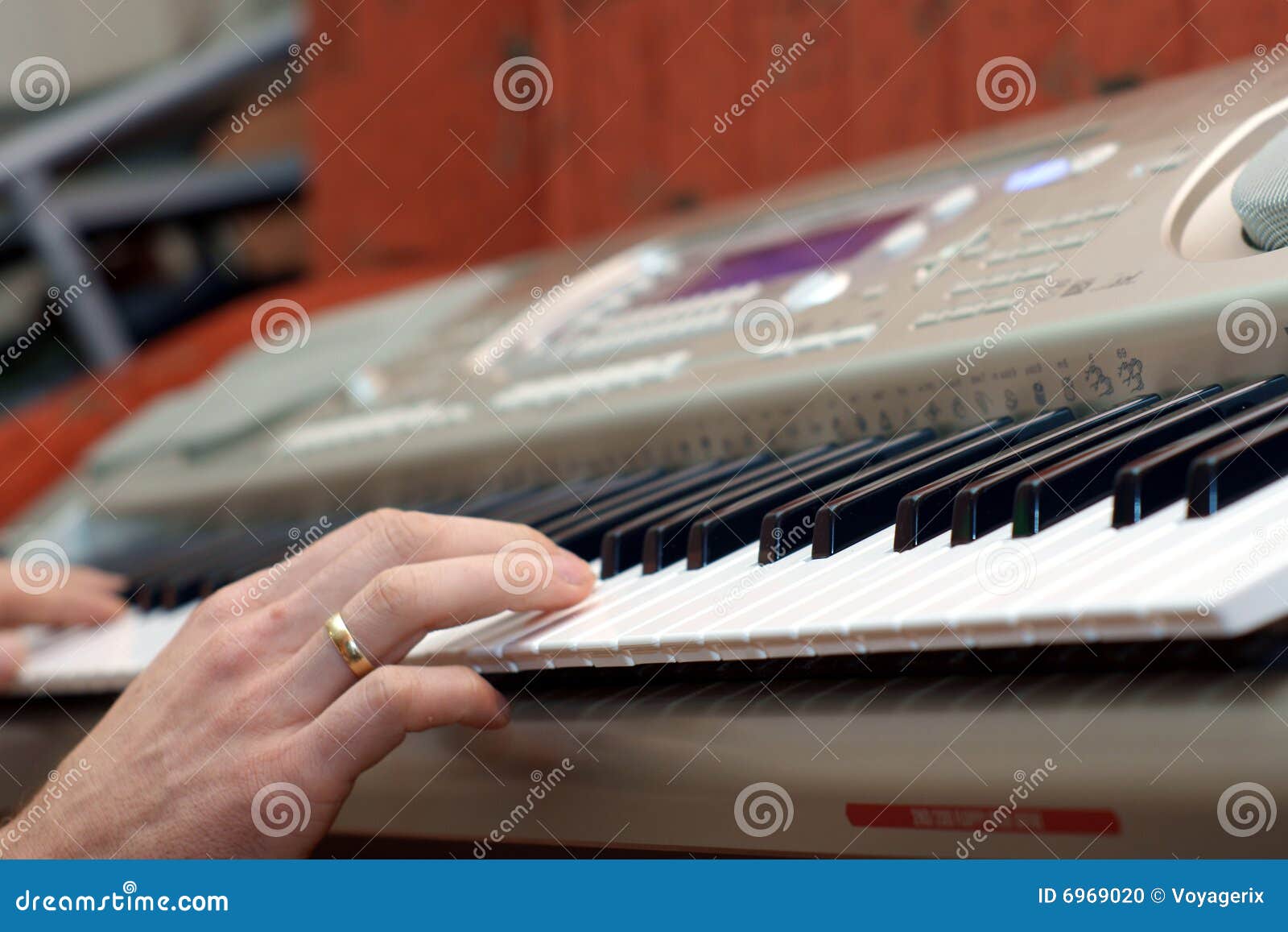 Hands Pianist and Piano Player Stock Photo - Image of song, detail: 6969020