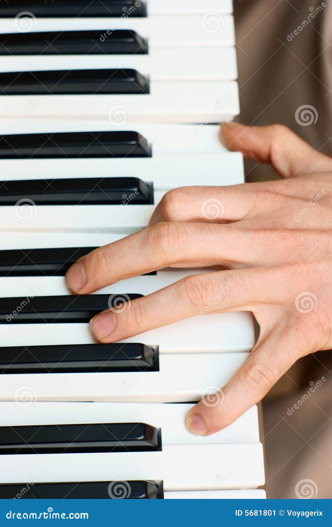 Hands and piano player stock image. Image of close, creativity - 5681801