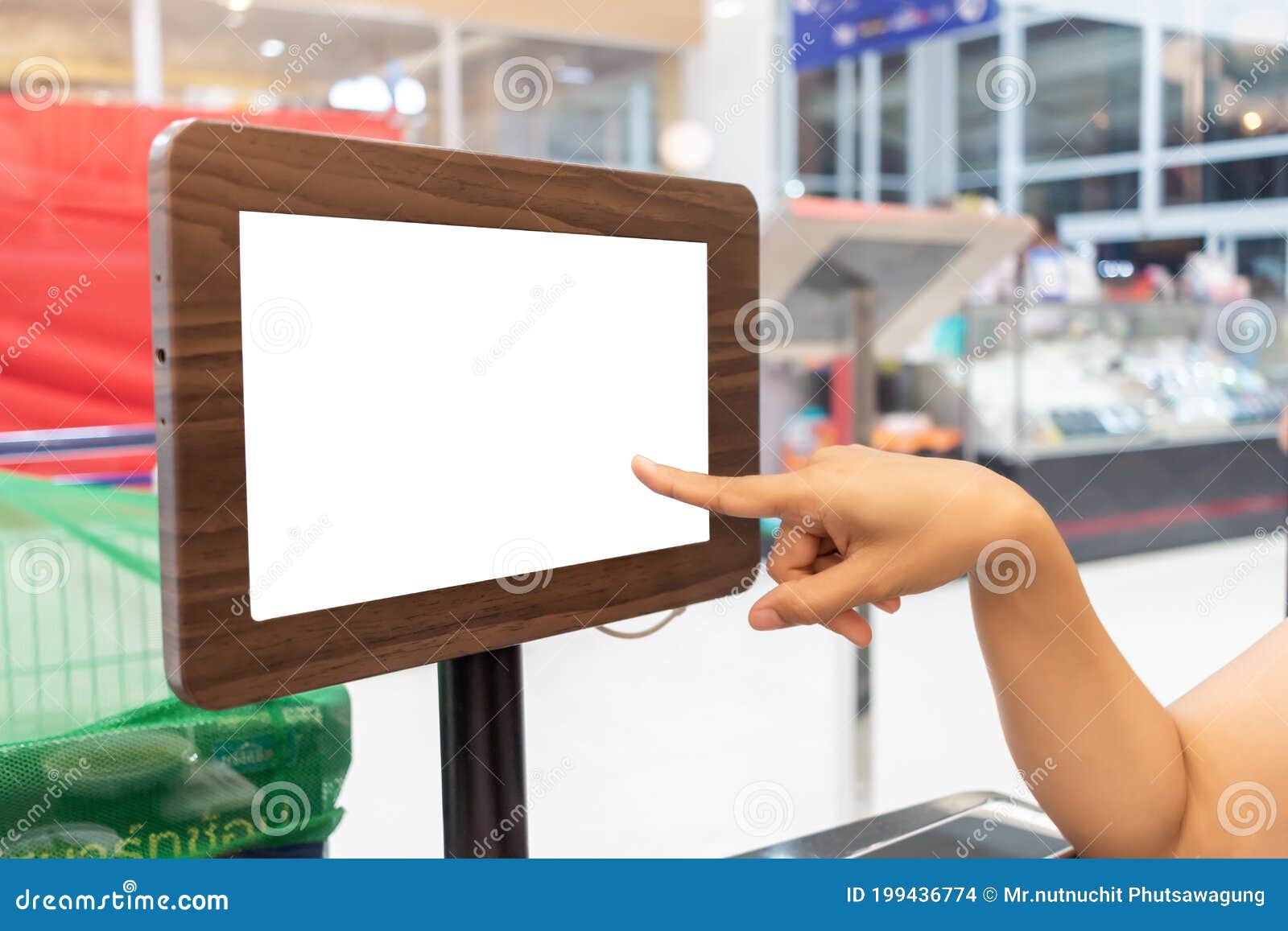 Placard Frame Photo Picture Timber Beach Wooden Concept Stock ...