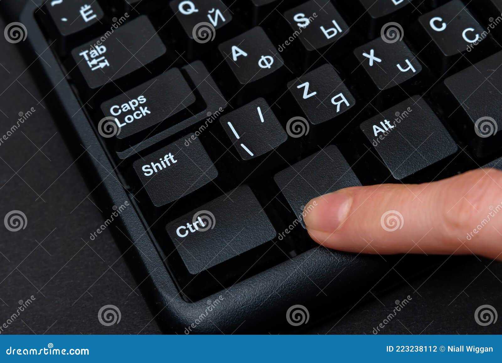 Hands Pointing Pressing Computer Keyboard Keys Typewriting New Ideas ...