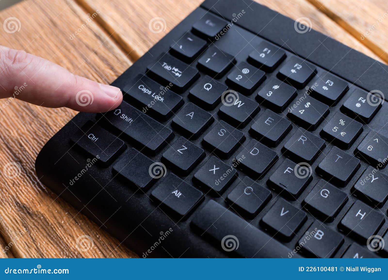 Hands Pointing Pressing Computer Keyboard Keys Typewriting New Ideas ...