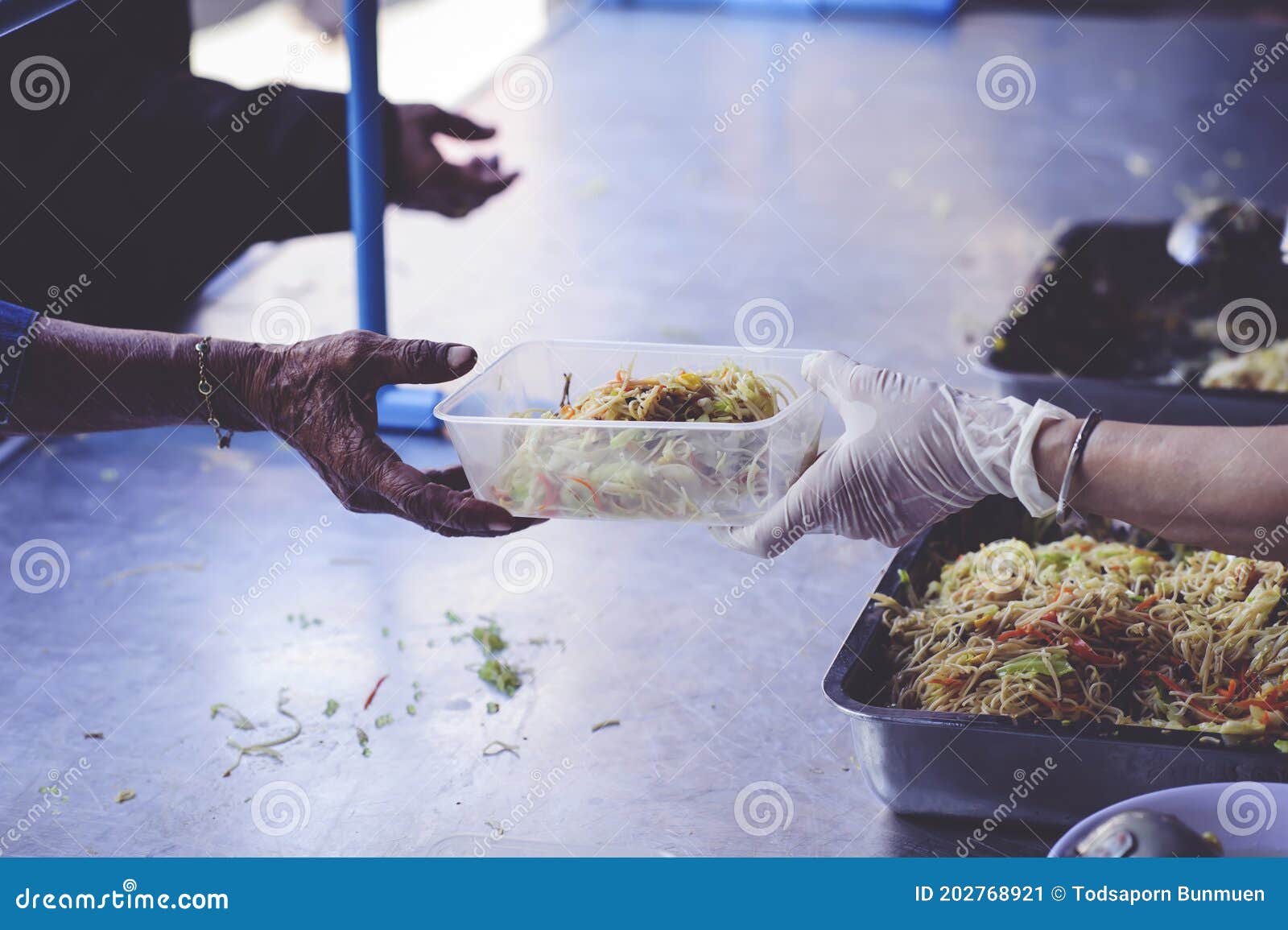The Hands of the Poor Receive Food from the Hands of the Humane : the ...