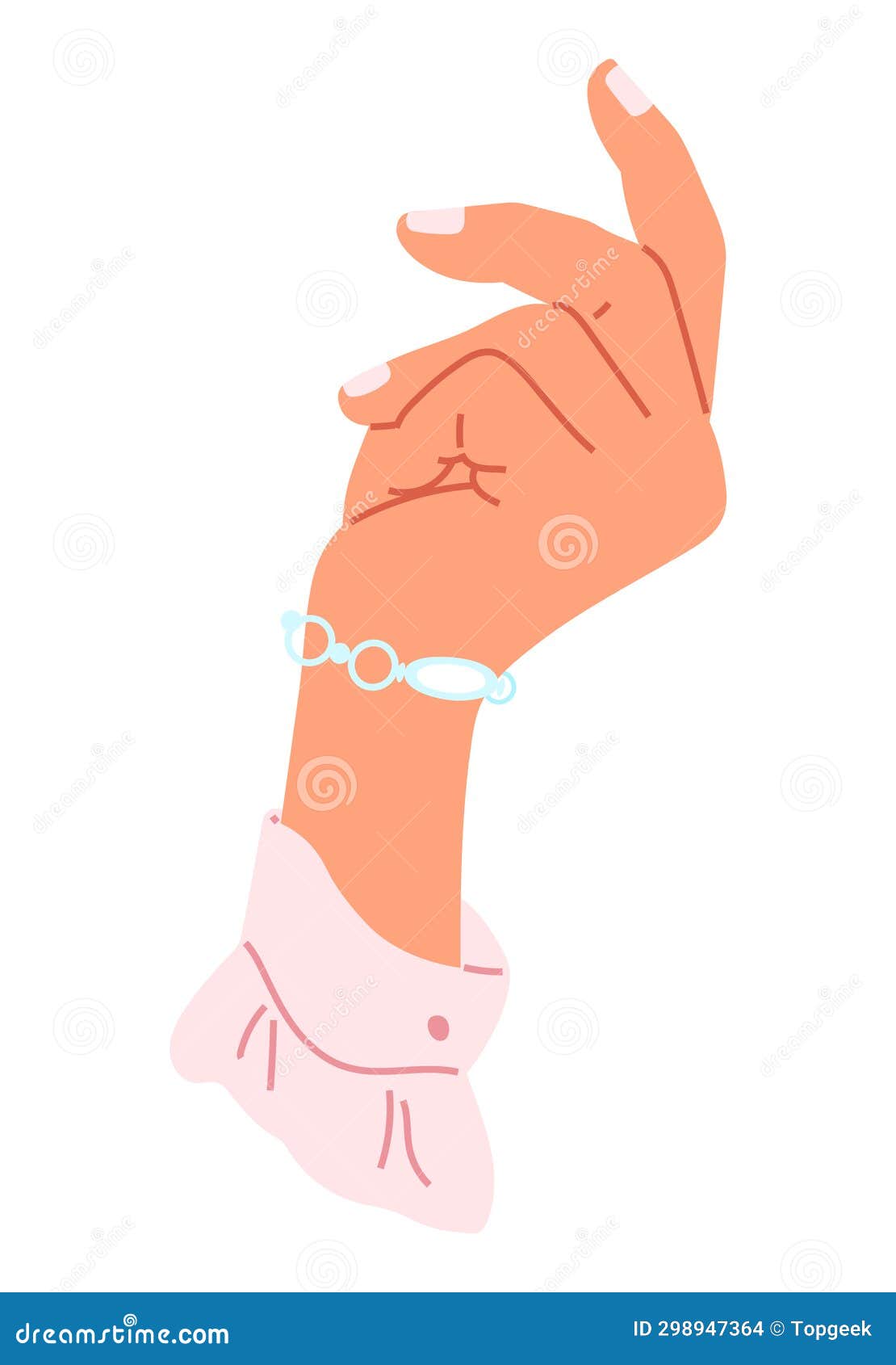 Hands Pose. the Hand Gesture Signaled Start Ceremony. the Hands Pose ...