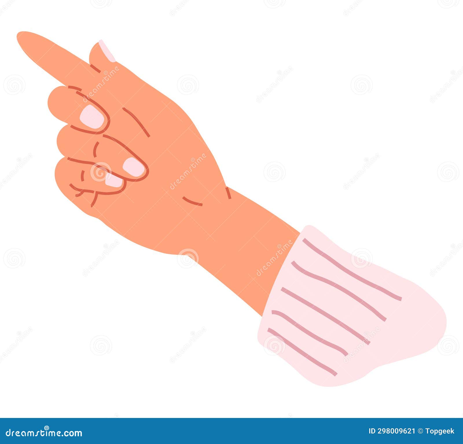 Hands Pose. The Expression On Performers Face Mirrored Movements Their ...