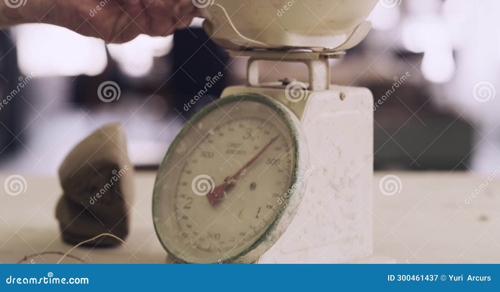Hands, Pottery and Clay Process in Creative Studio for Scale Weight ...