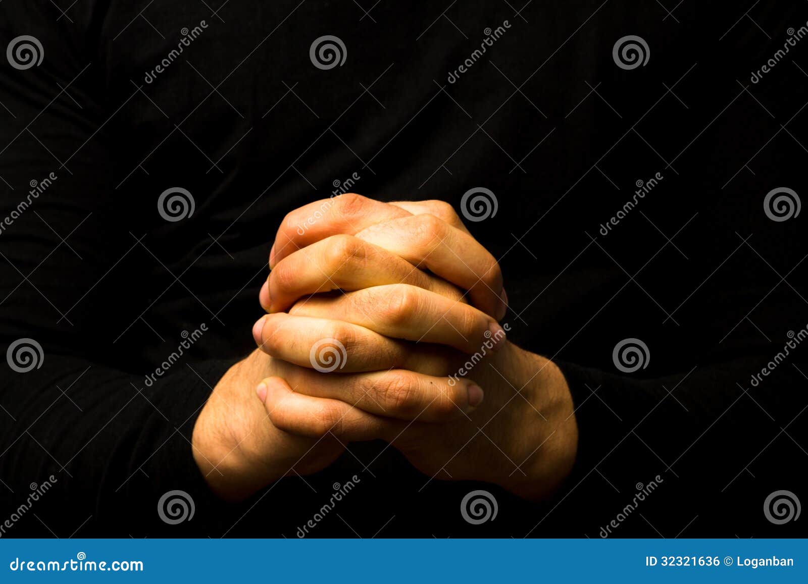 Hands in prayer stock photo. Image of color, pleading - 32321636