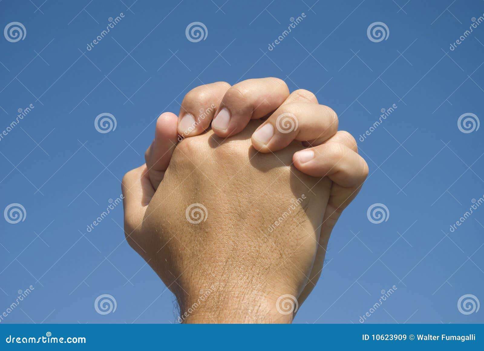 Hands In Prayer Gesture Royalty Free Stock Images - Image: 10623909