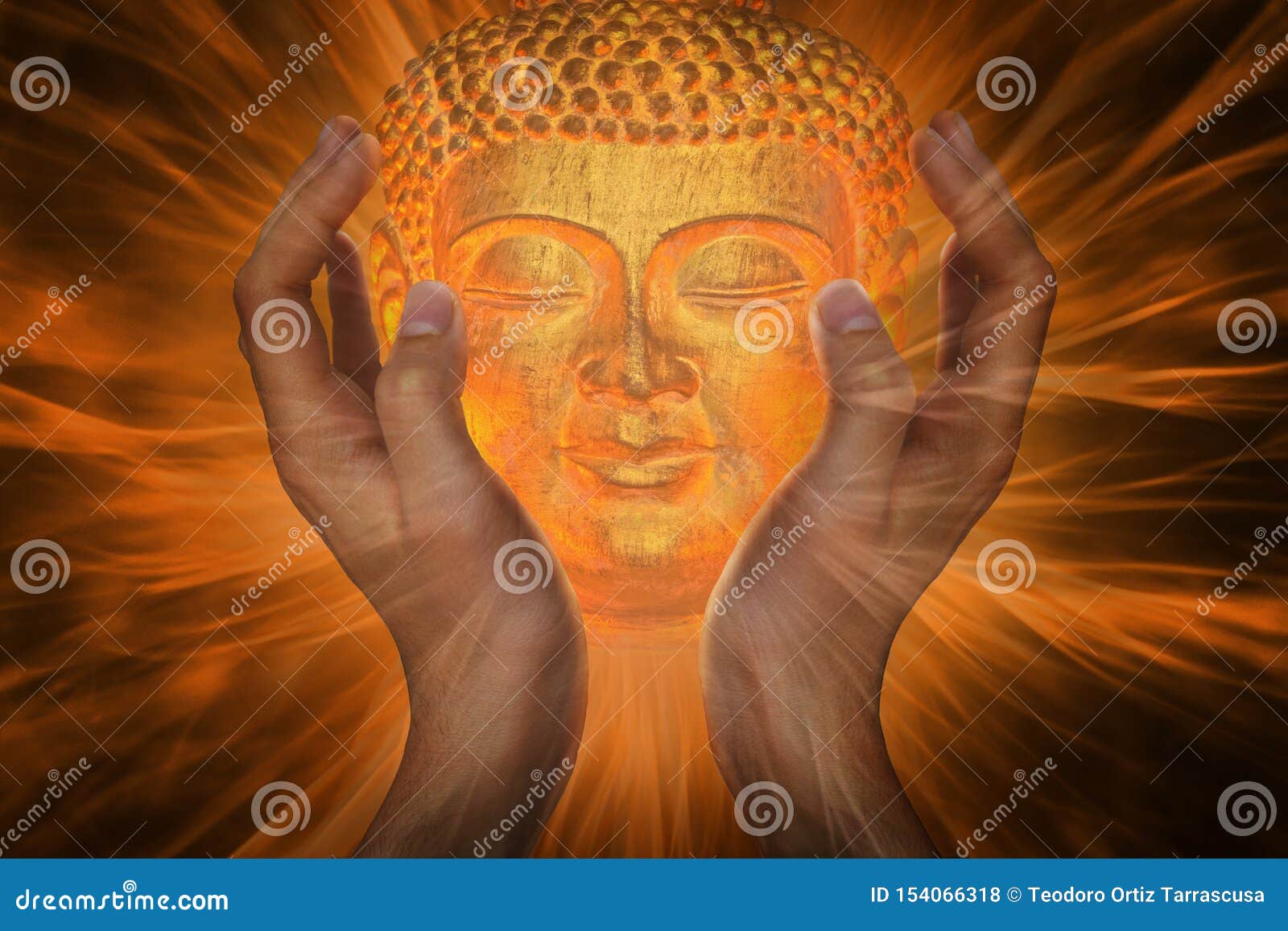 Buddhist Praying Hands