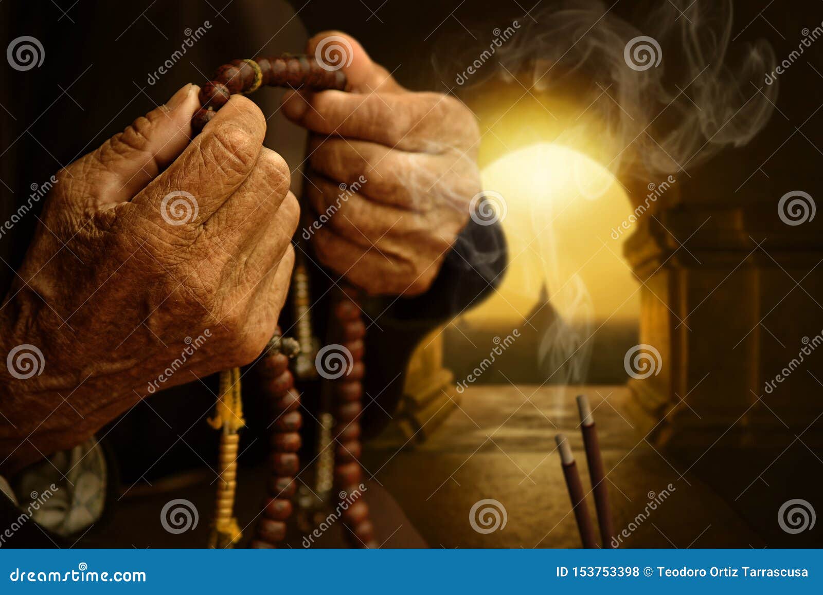 Buddhist Praying Hands