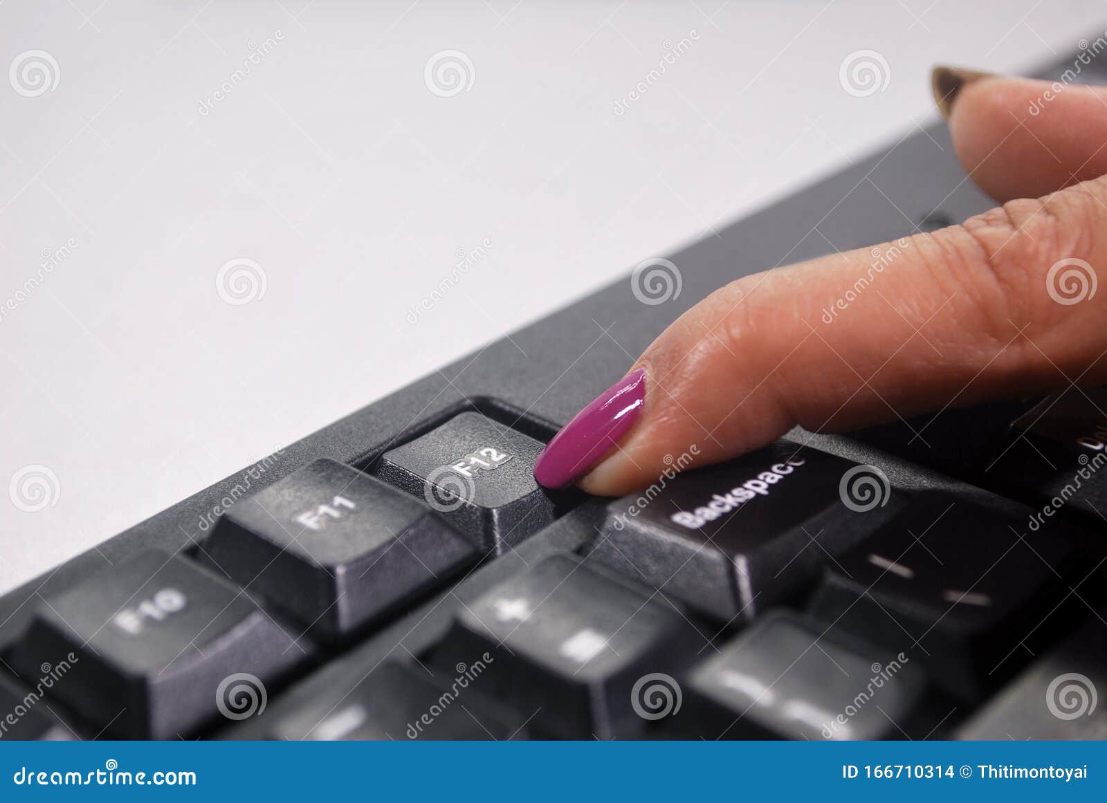 F12 Button on the Keyboard. Stock Photo - Image of communication ...