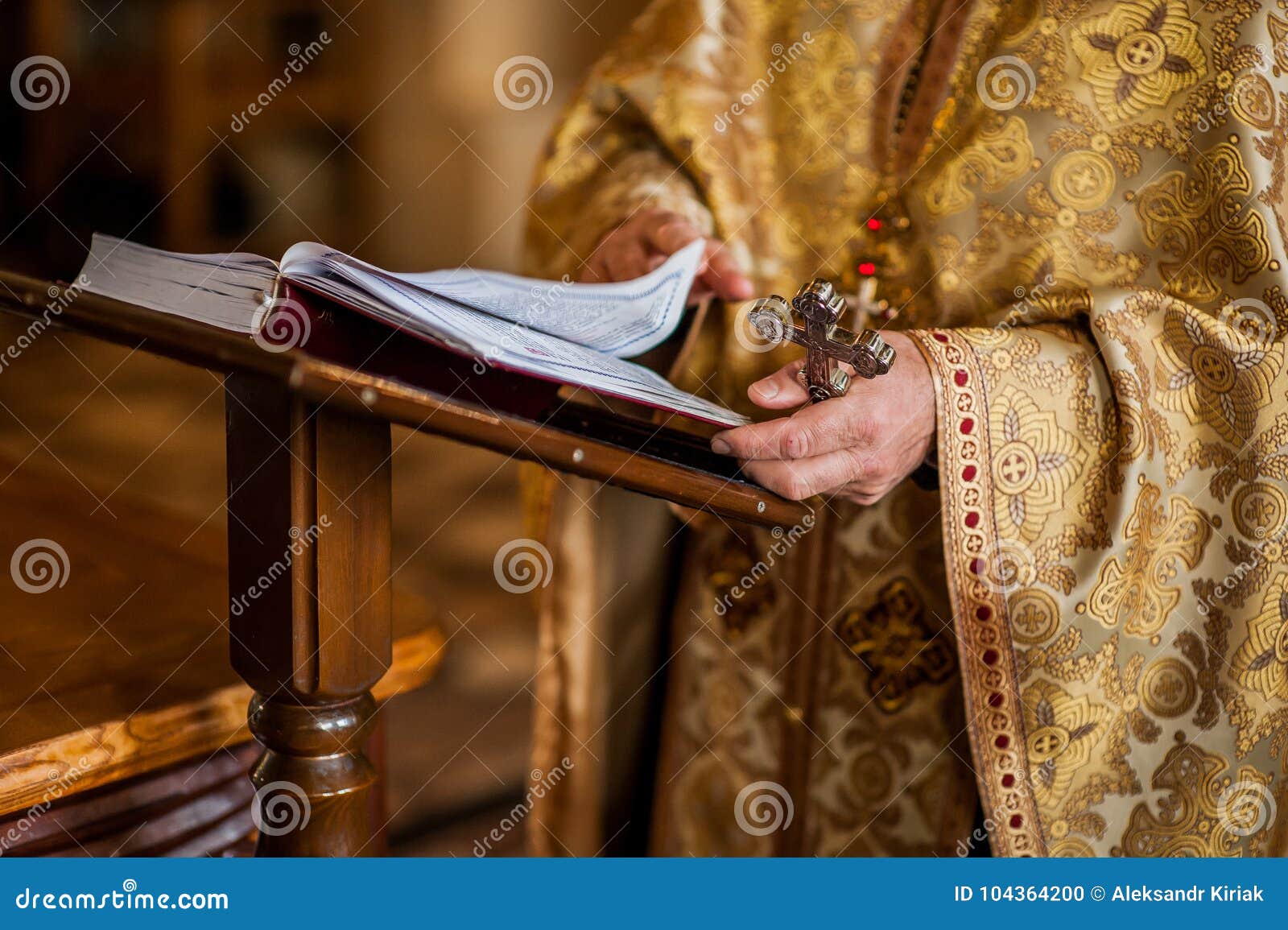 Hands of a Priest in the Orthodox Church Stock Photo - Image of baby ...