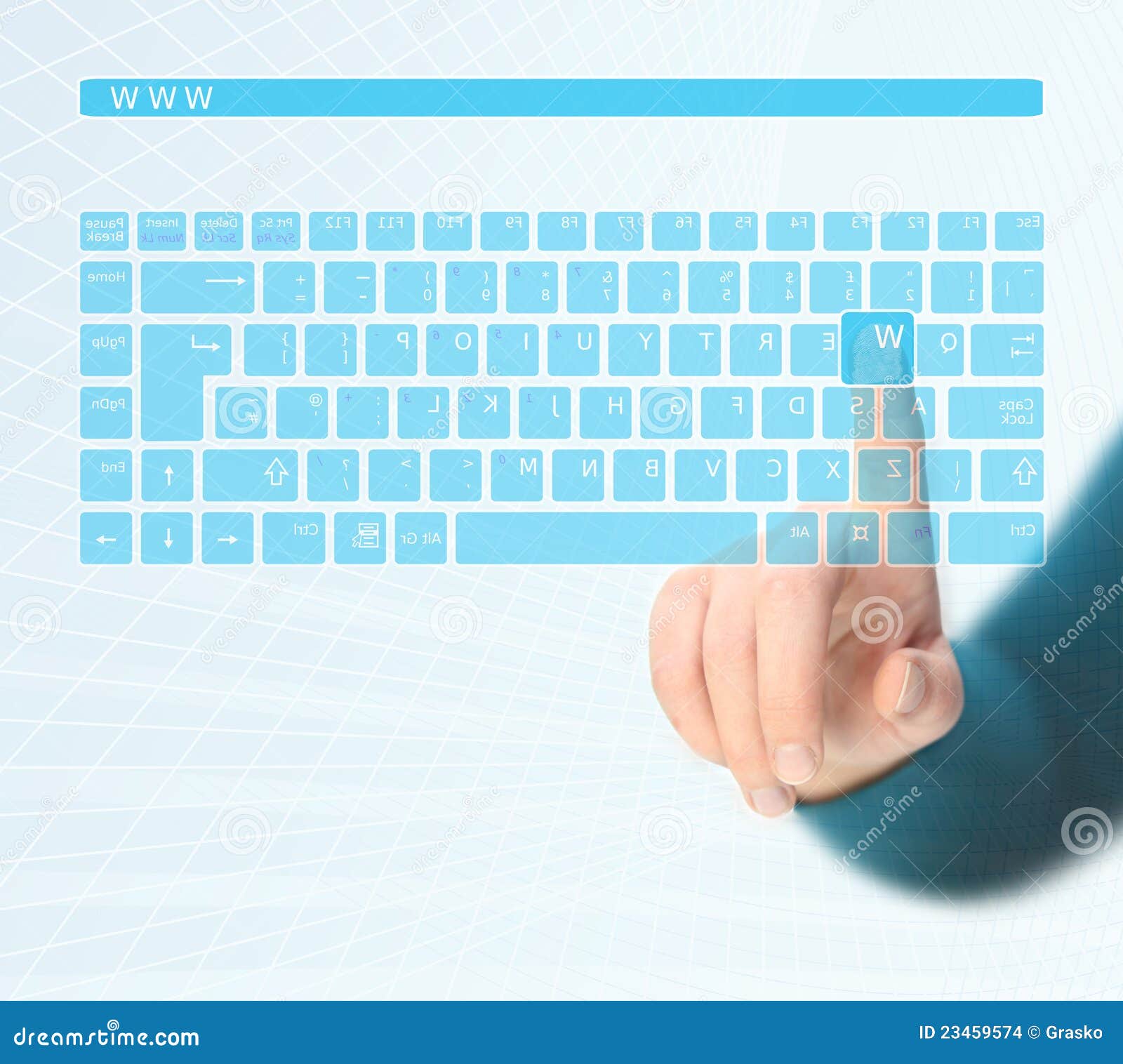 Virtual Keyboard Stock Photography | CartoonDealer.com #40012364