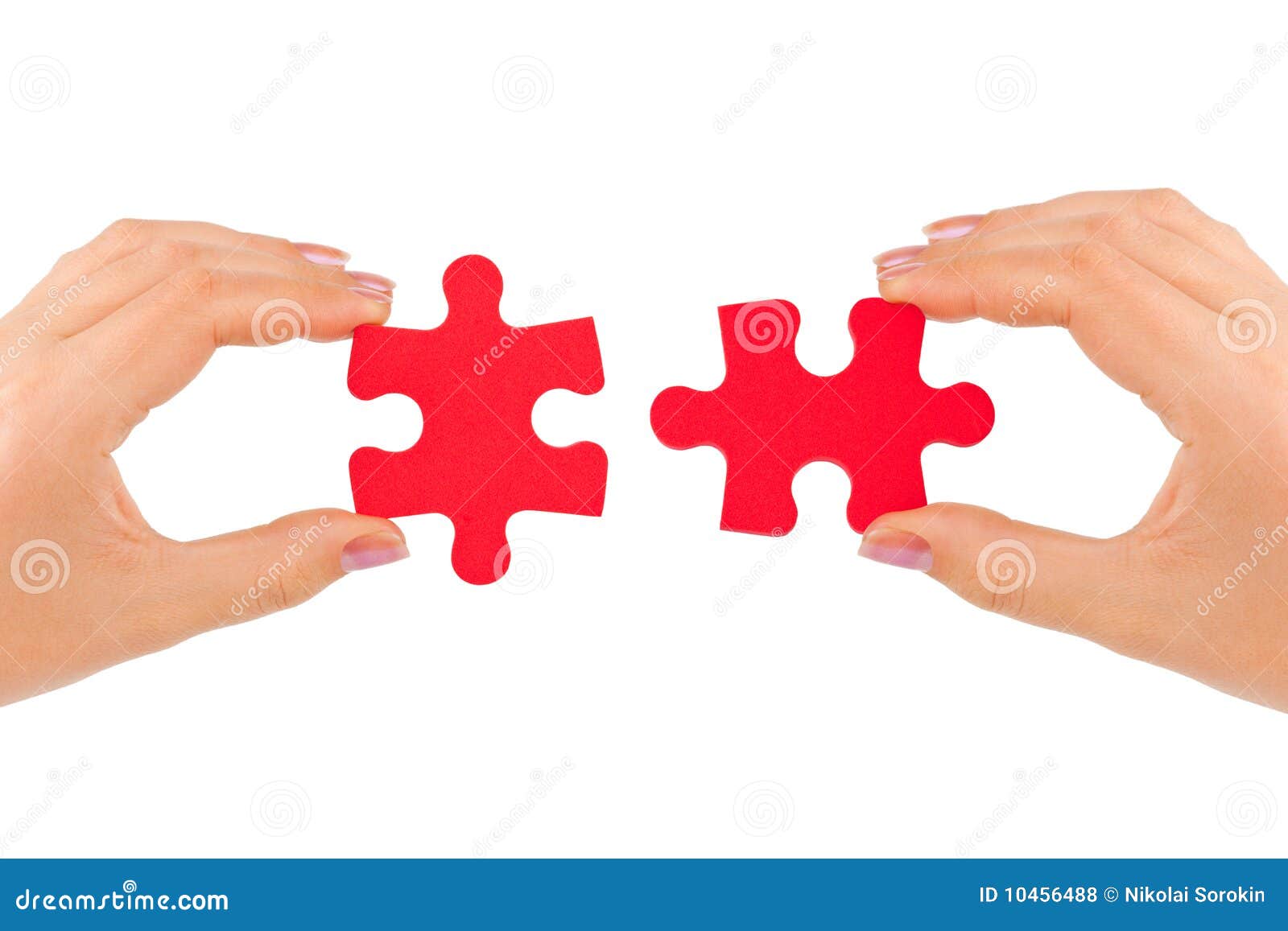 Hands and puzzle stock photo. Image of couple, decisions - 10456488