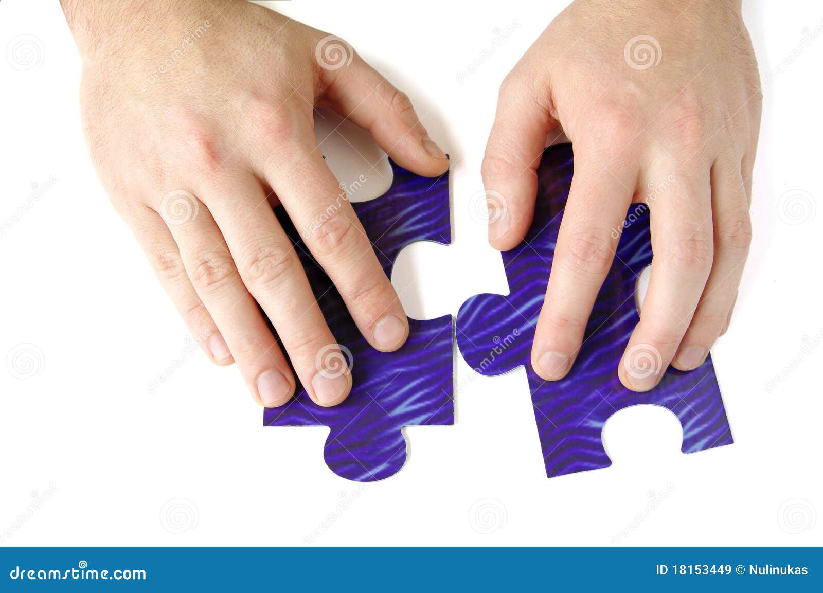 Hands and puzzle stock image. Image of game, concept - 18153449