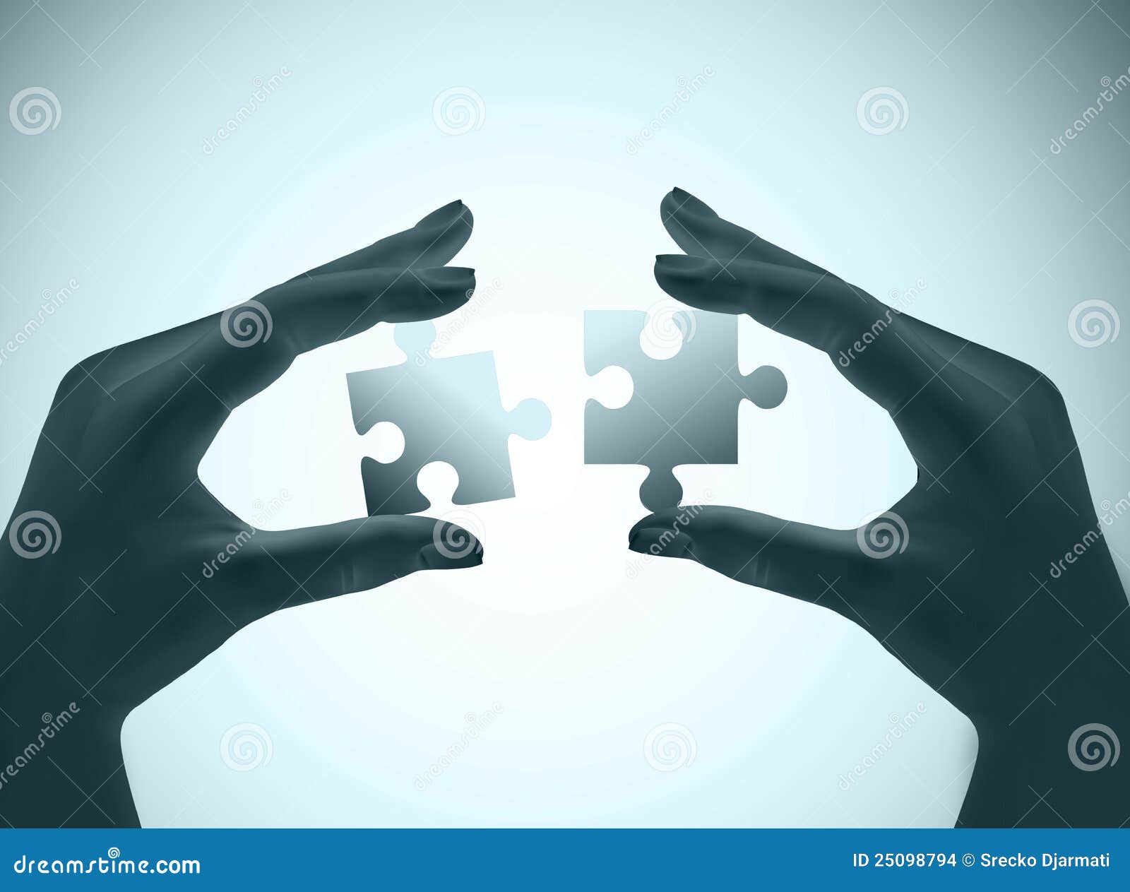 Hands and puzzle stock photo. Image of decisions, blurred - 25098794