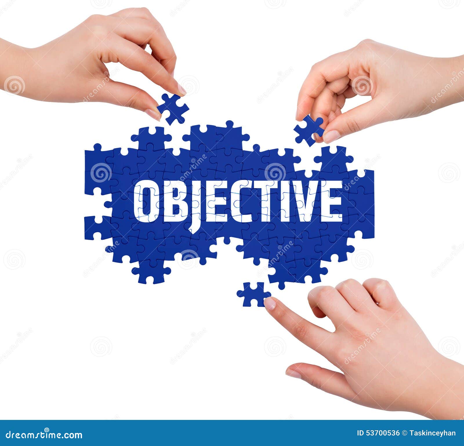 Hands with Puzzle Making OBJECTIVE Word Stock Photo - Image of ... Hands with Puzzle Making OBJECTIVE Word Stock Photo - Image of ...
