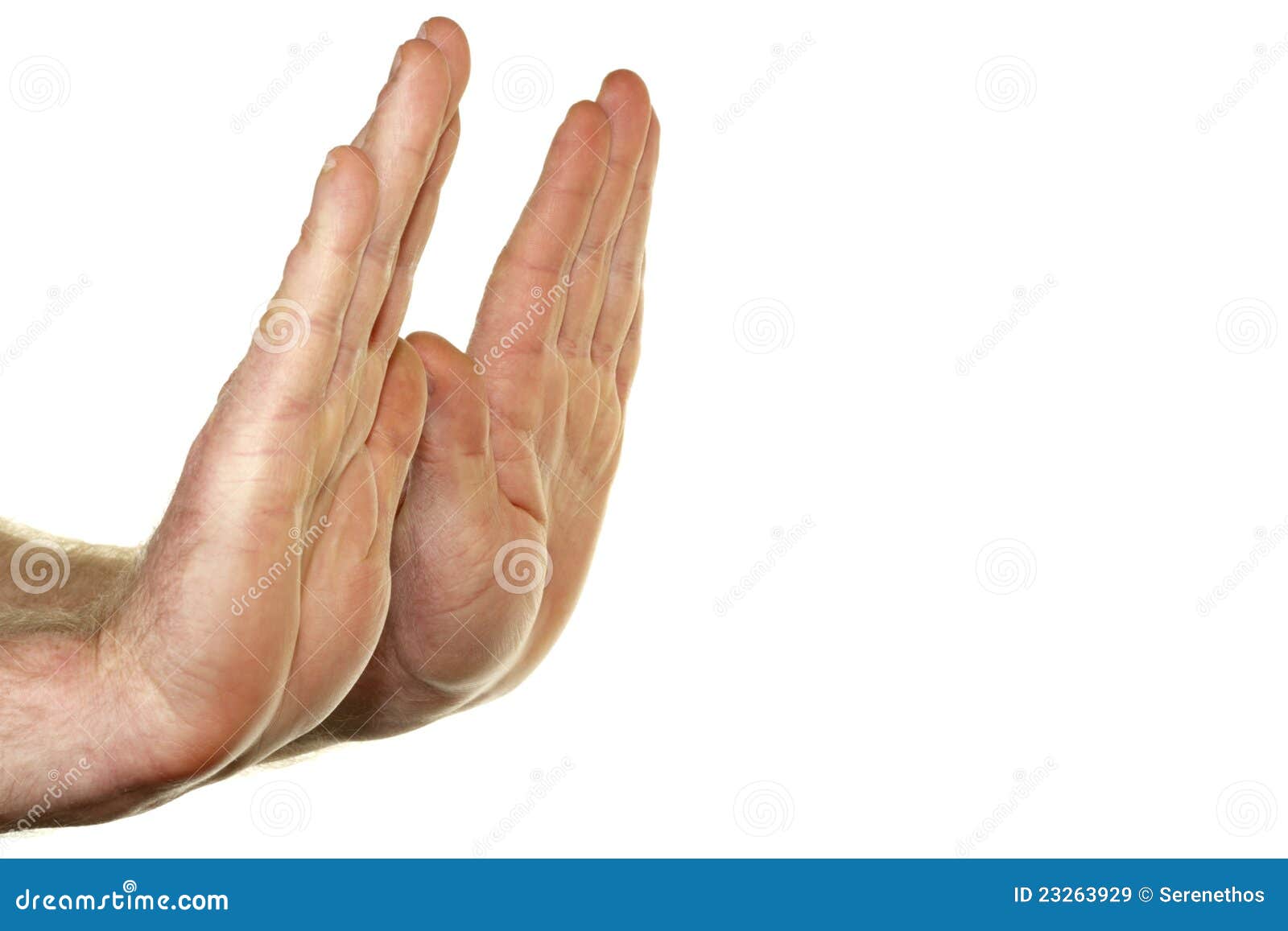 Hands Refusing stock image. Image of indication, blocking - 23263929