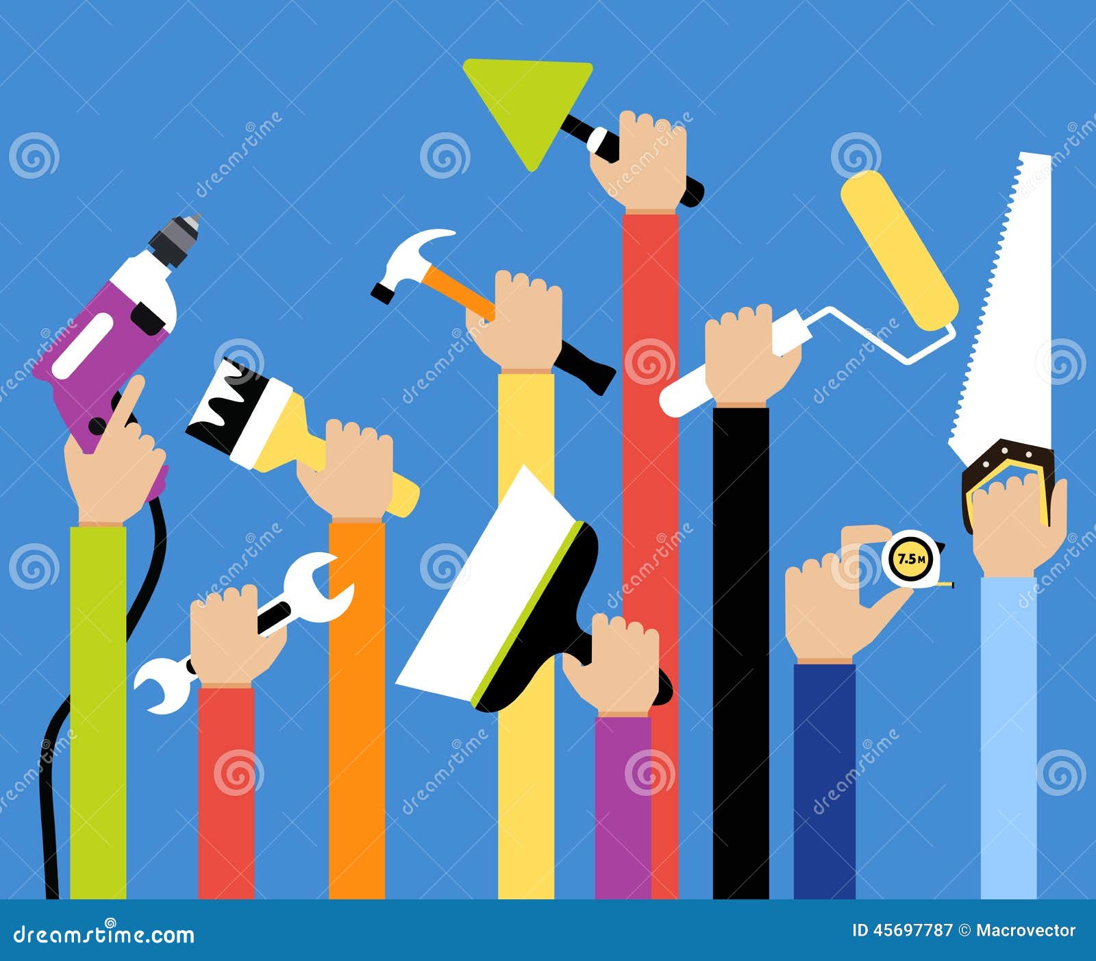 Cartoon Images Tools Cartoons, Illustrations & Vector Stock Images ...