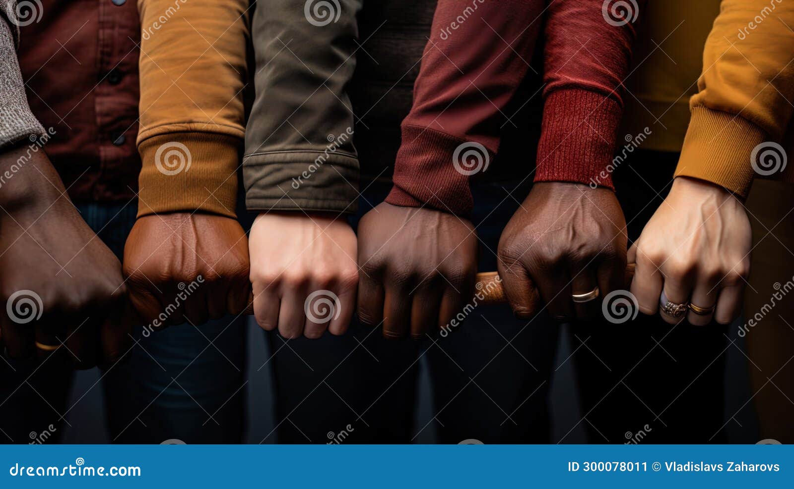 The Hands of Representatives of Different Races and Nationalities ...