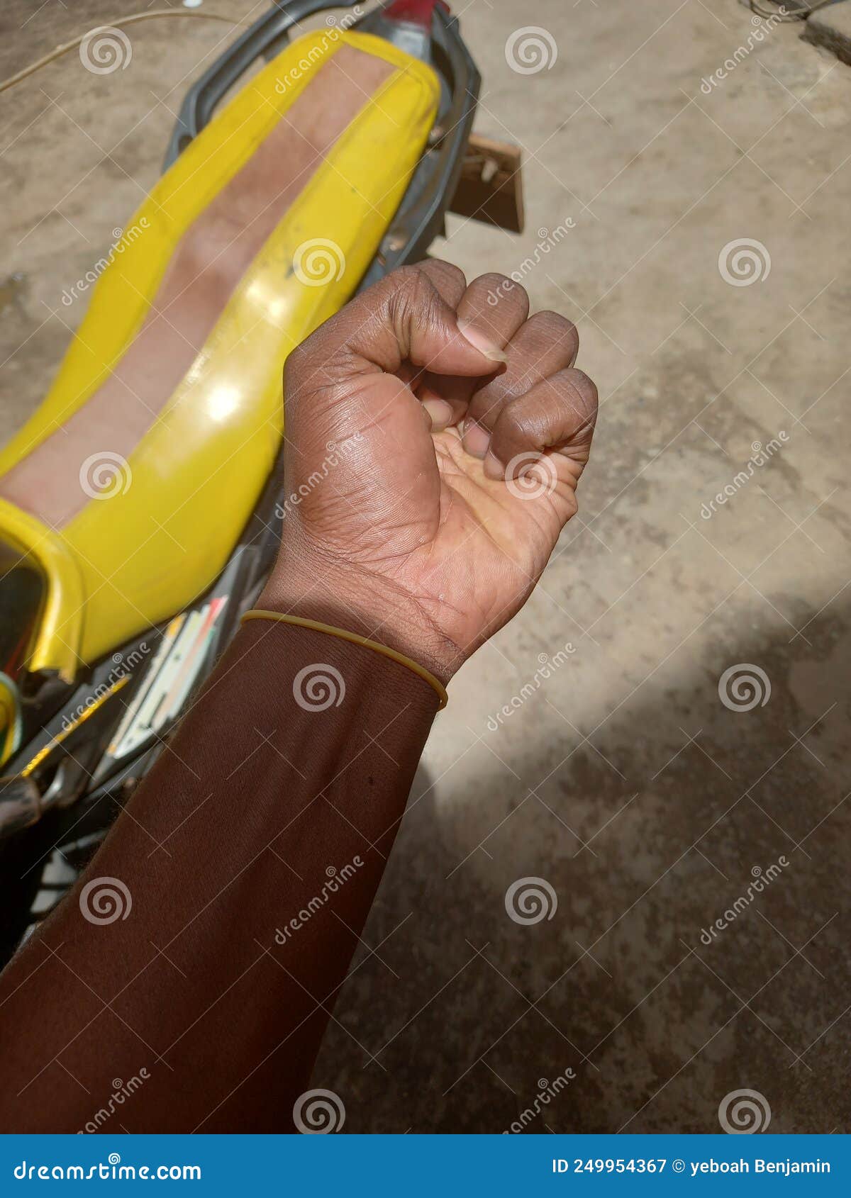 A Hands Representing Boldness, Fearless and Unity Stock Image - Image ...