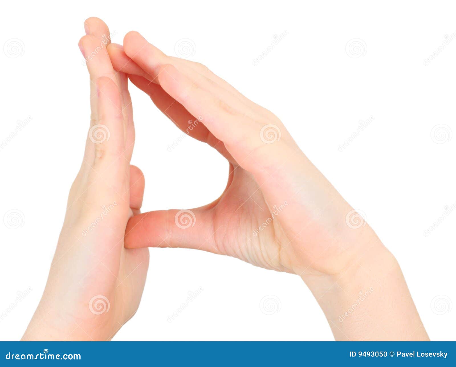 Hands Represents Letter D From Alphabet Stock Photo | CartoonDealer.com ...