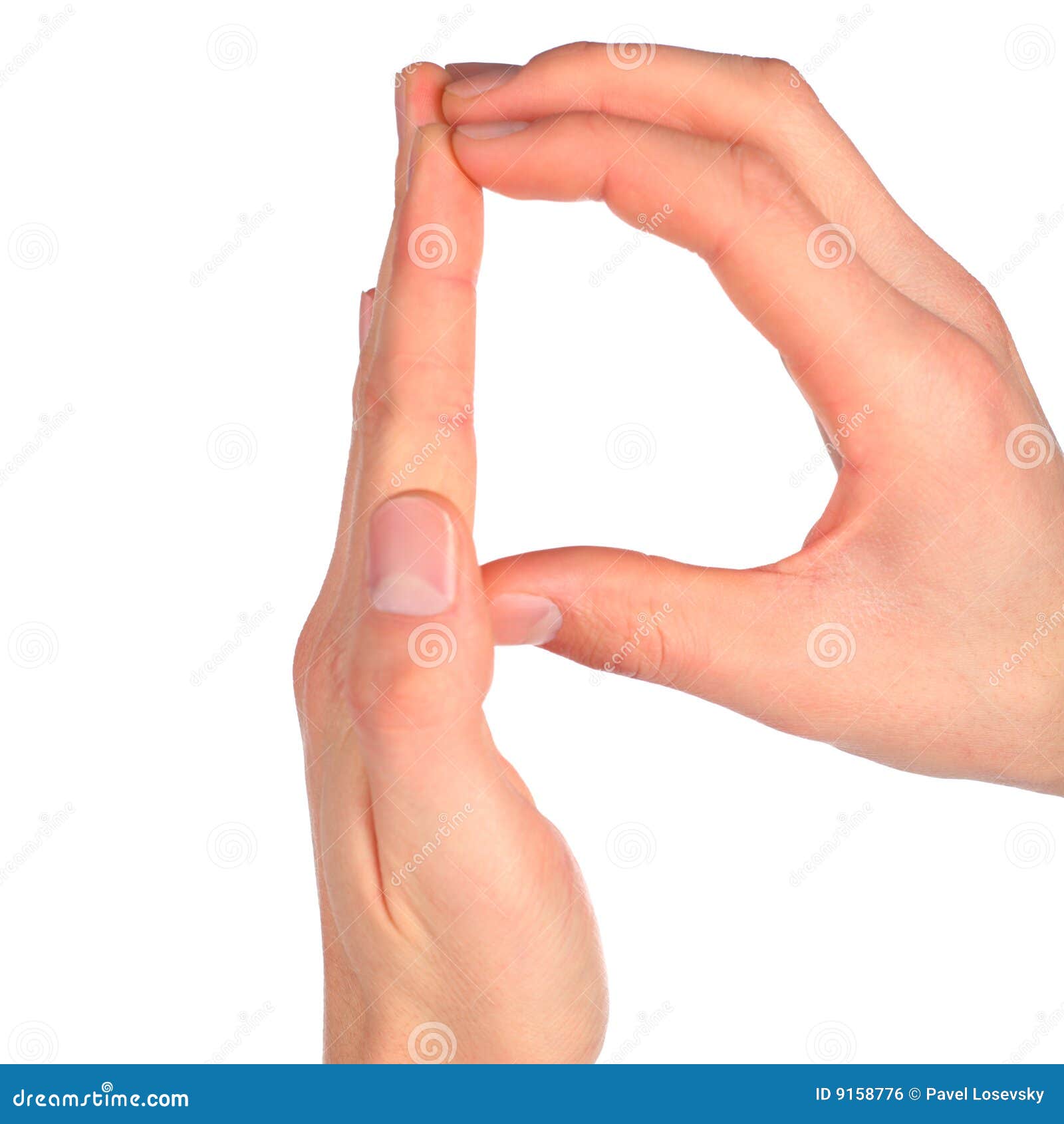 Hands represents letter P stock photo. Image of dactylology - 9158776