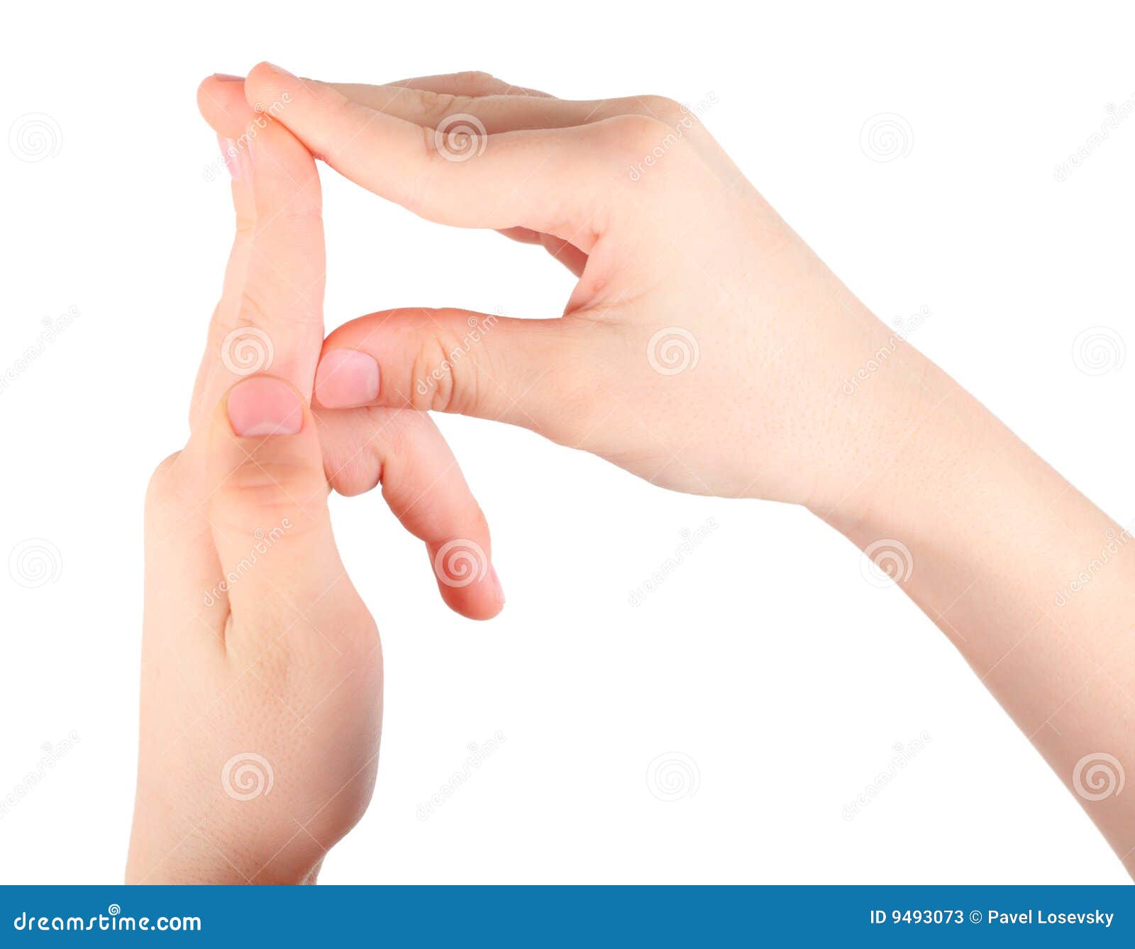 Hands Represents Letter R from Alphabet Stock Image - Image of ...