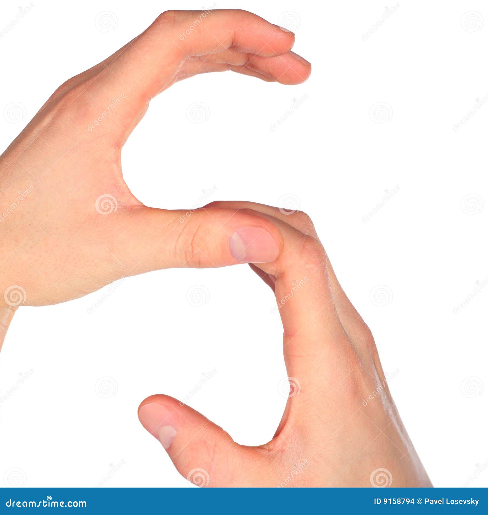 Hands Represents Letter H From Alphabet Stock Image | CartoonDealer.com ...