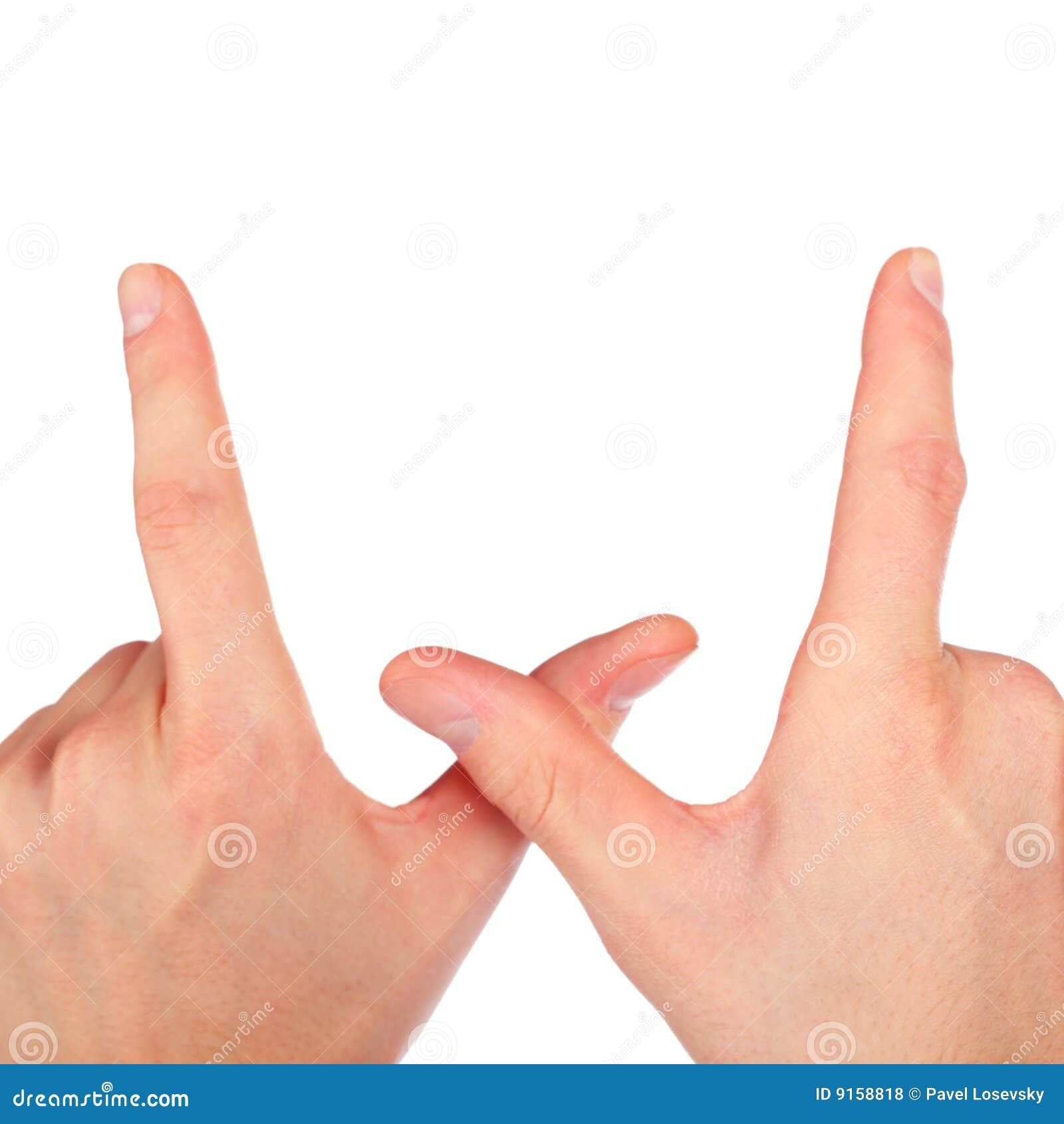 Hands represents letter w stock photo. Image of nonverbal - 9158818