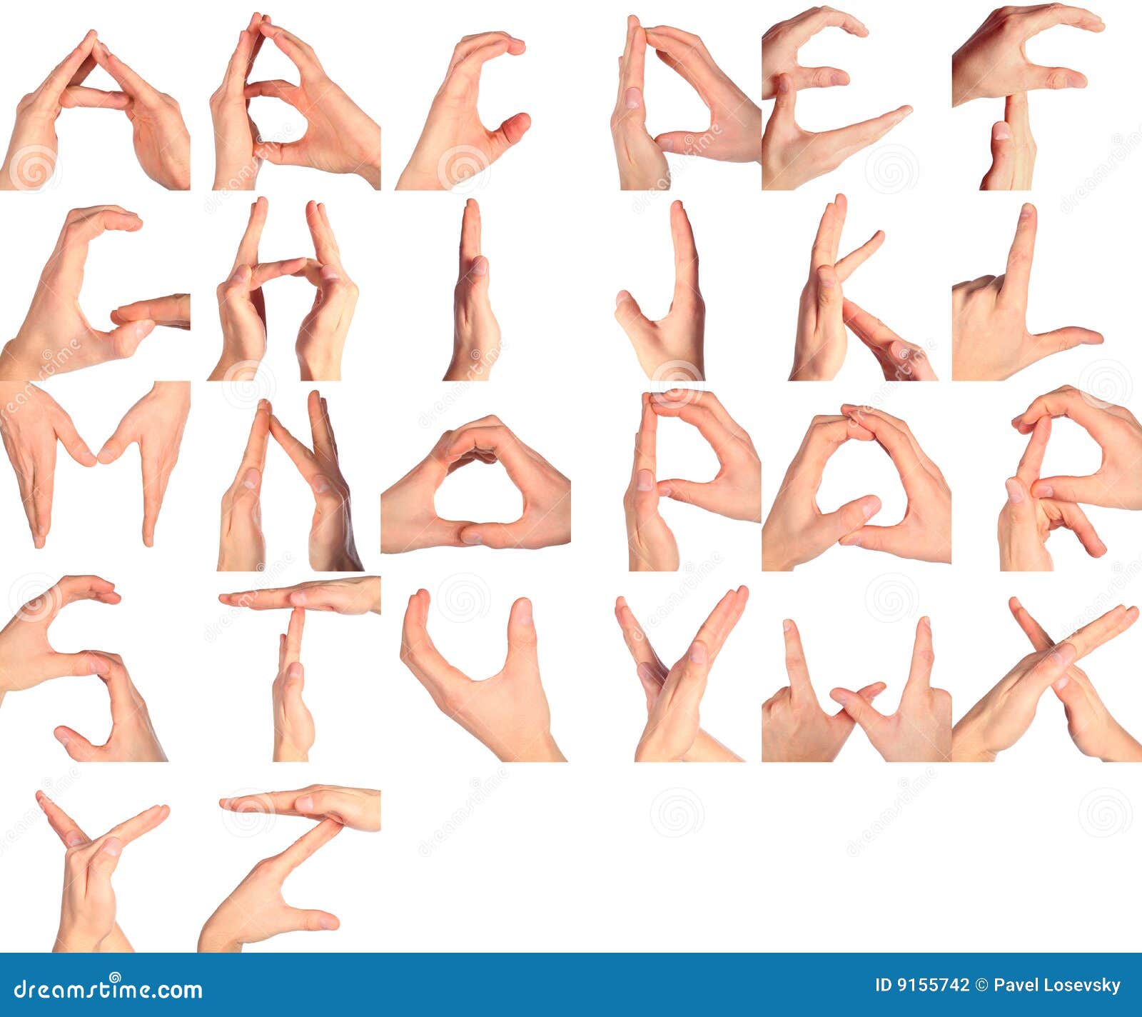 Hand Language Alphabet