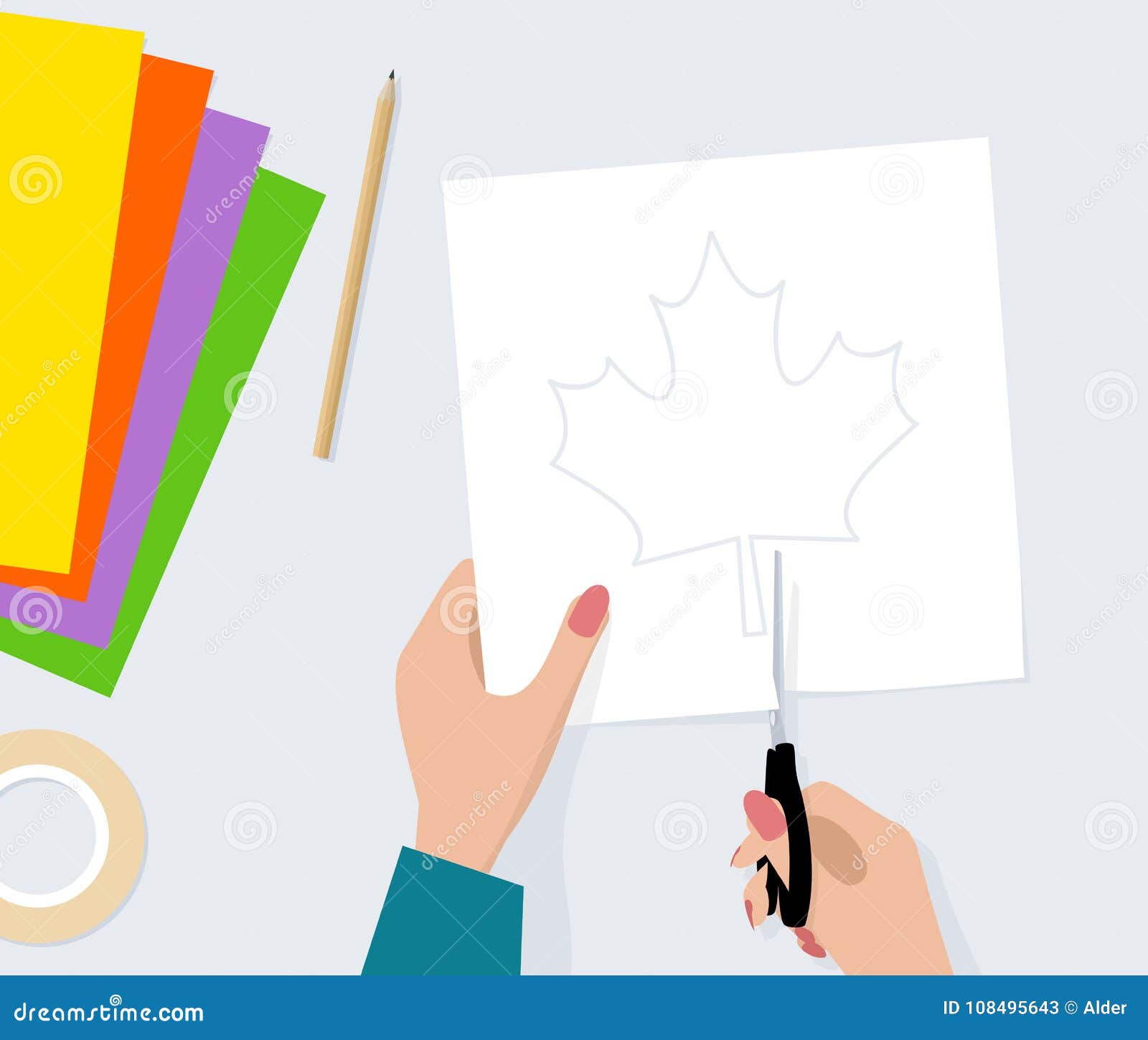 Scissors Leaf Stock Illustrations – 3,961 Scissors Leaf Stock ...