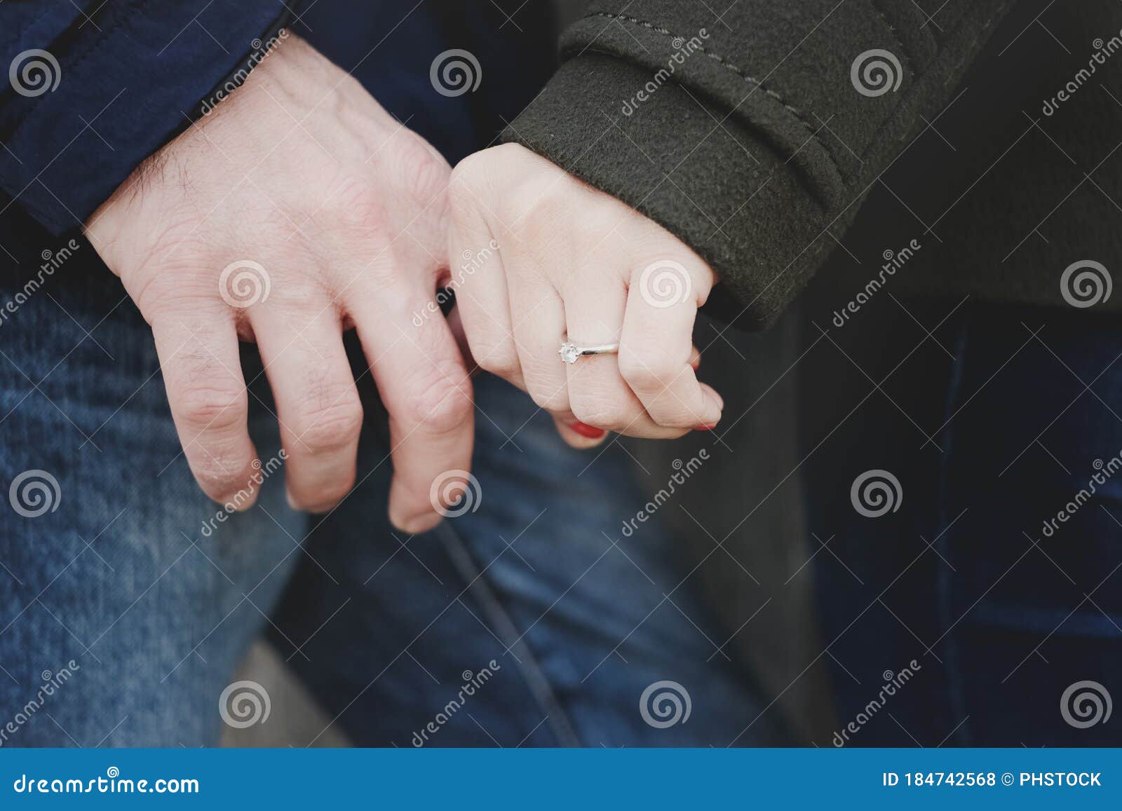 Two Boyfriends Hold Hands while Walking Stock Photo - Image of romantic ...