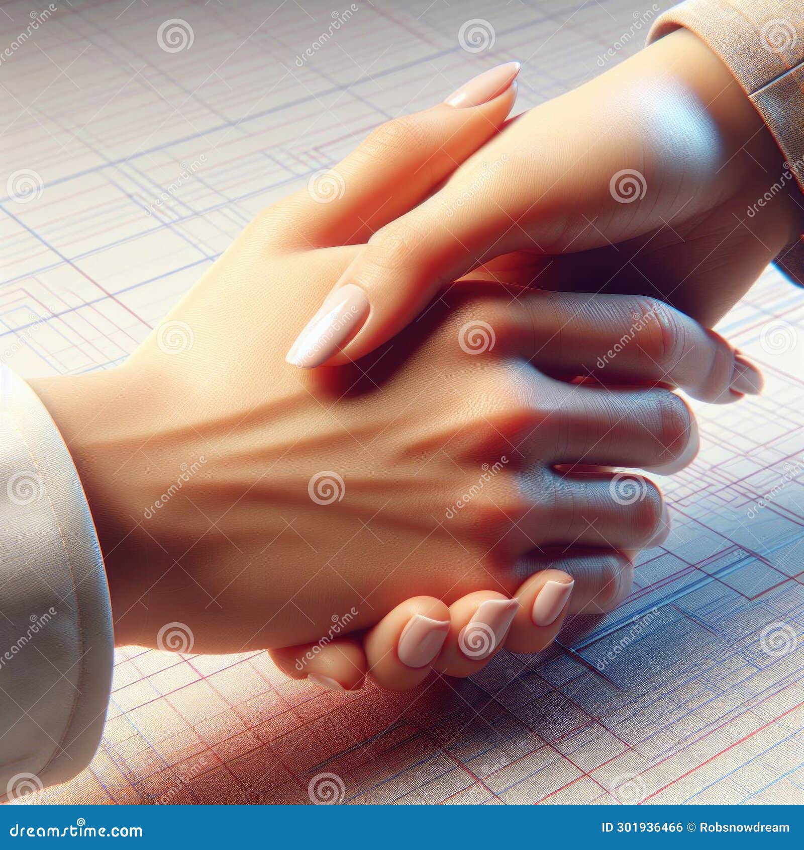 Hands shaking in agreement stock illustration. Illustration of ...
