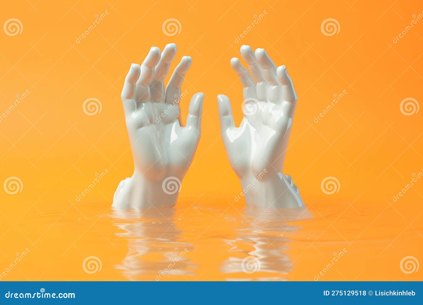 Hands Showing Abstract Gesture. Creative Concept Created with ...