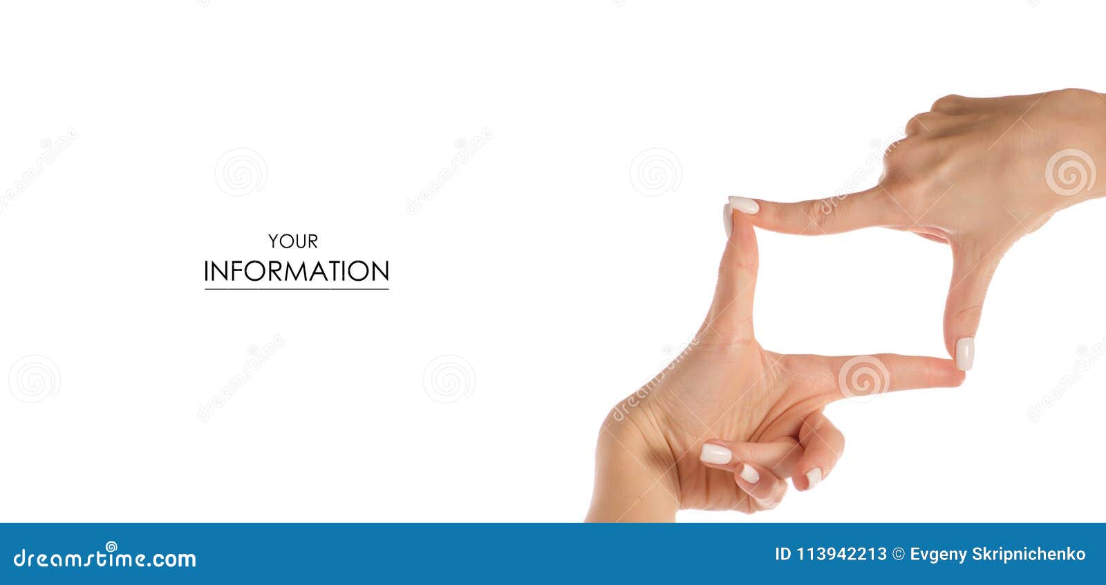 Hands Showing A Frame Pattern Royalty-Free Stock Photography ...