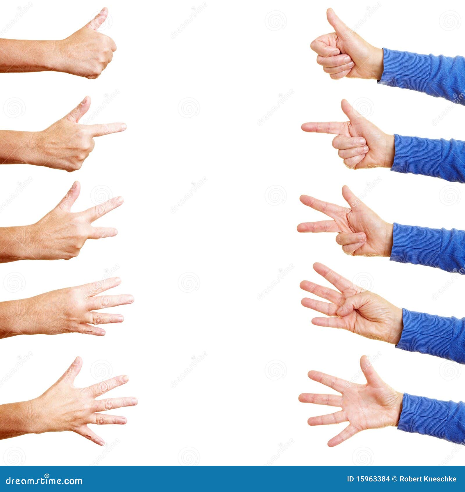 Hands showing numbers stock photo. Image of index, caucasian - 15963384